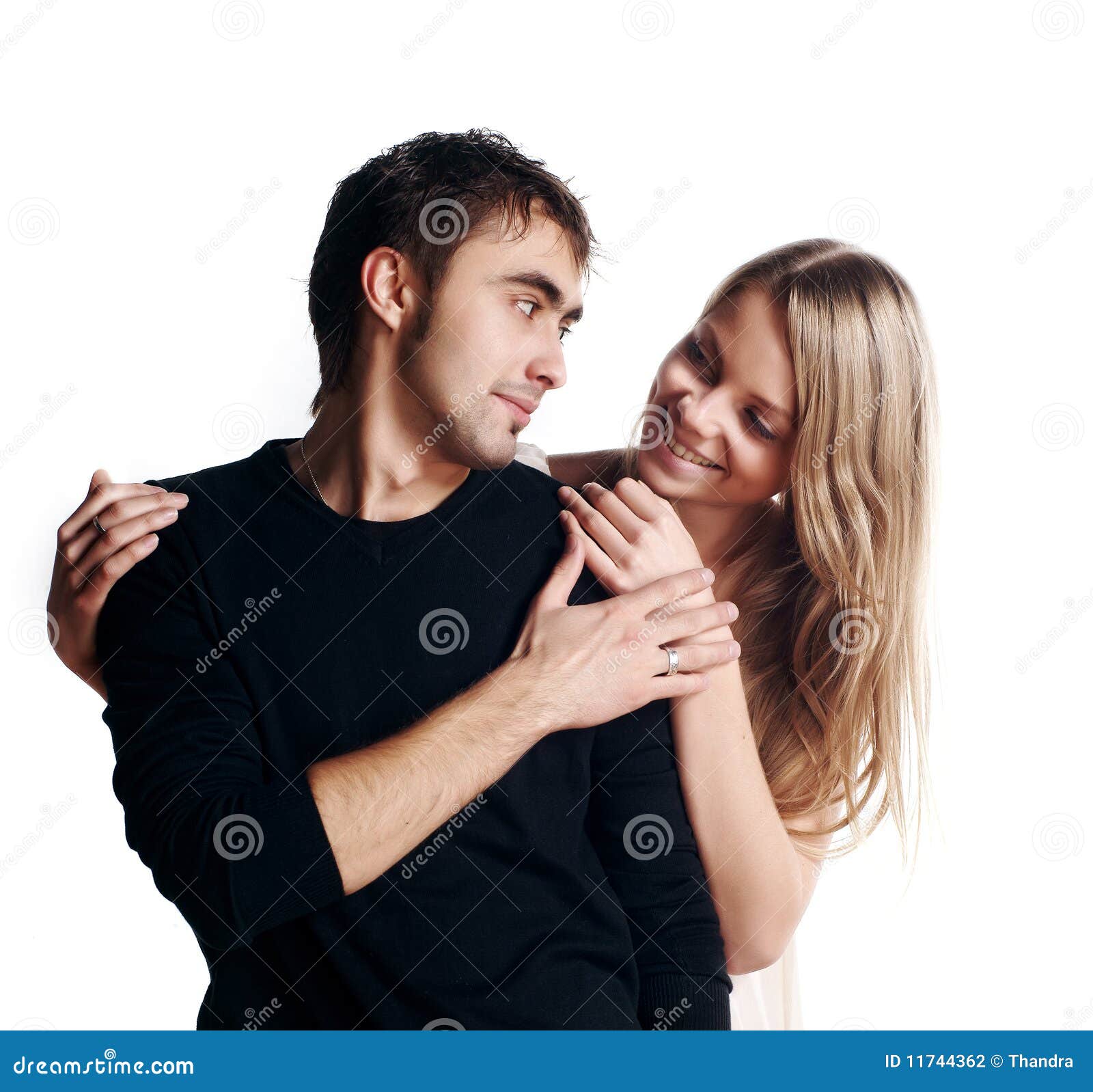 Two beautiful lovers stock photo. Image of connection - 11744362