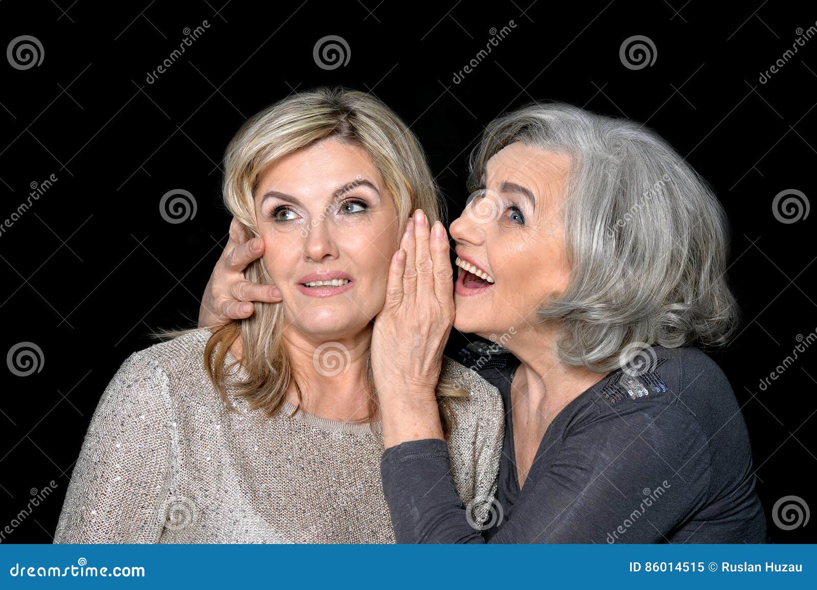 Two beautiful senior women stock image. Image of beautiful - 86014515
