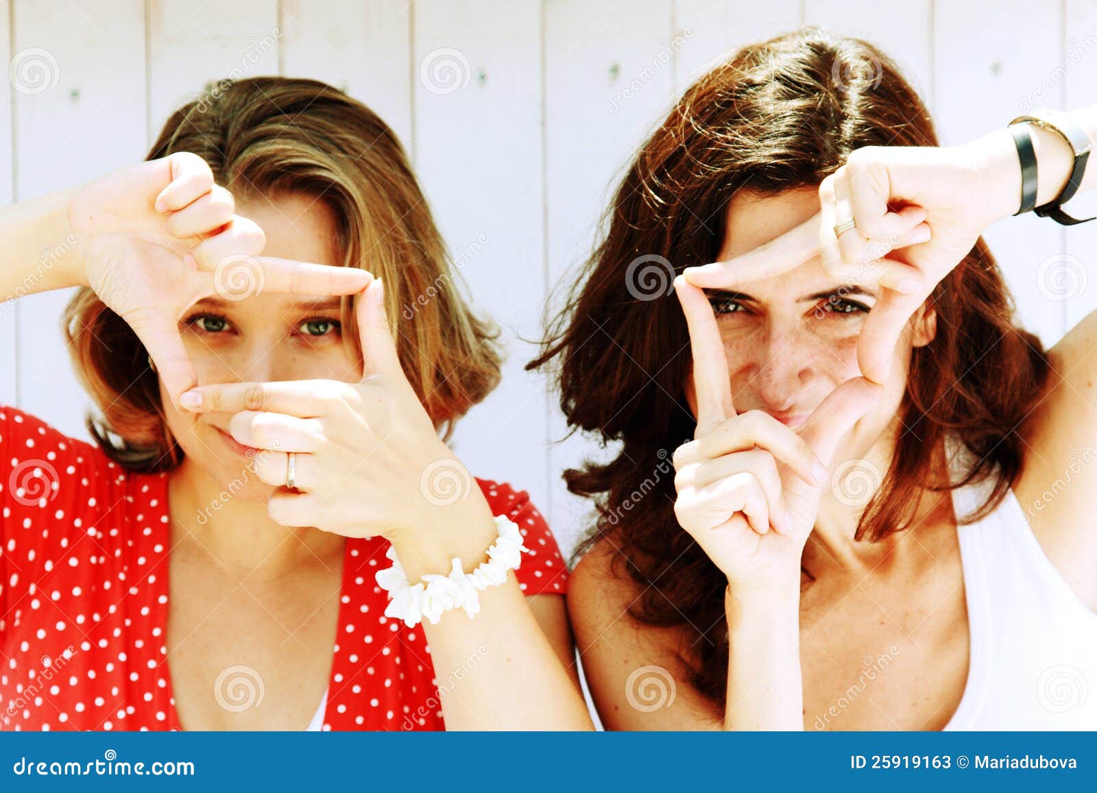 Two beautiful woman stock image. Image of close, modern - 25919163