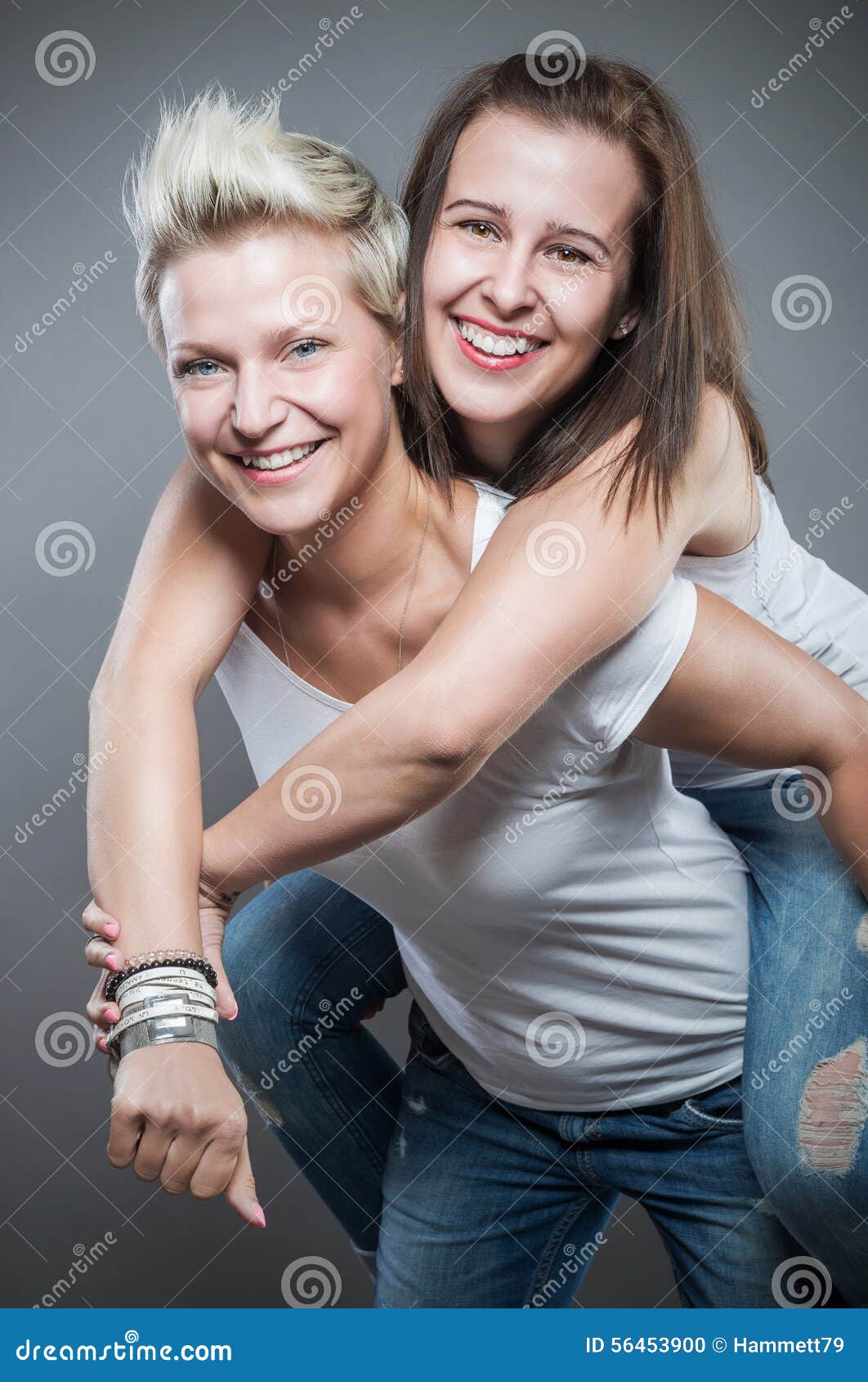 Two beautiful women stock photo. Image of together, cute - 56453900