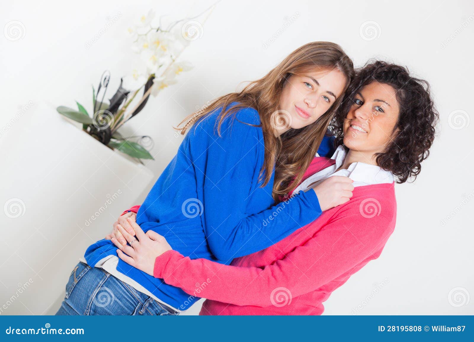 Two Beautiful Women Together Stock Photo - Image of lesbian, happy ...
