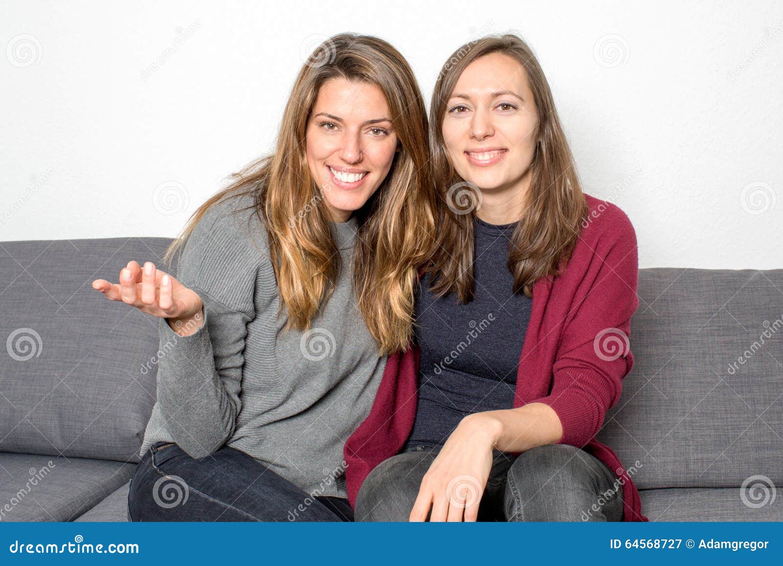 Two Beautiful Women Together Stock Image - Image of friendship, sisters ...