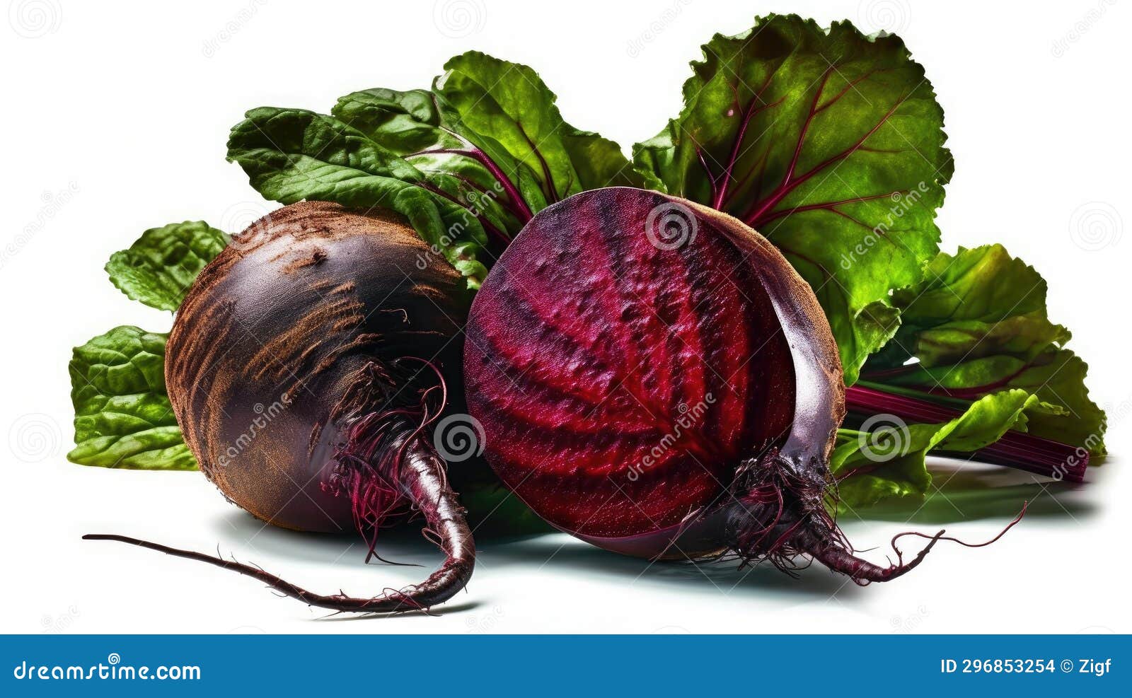 Two Beets on a White Background Stock Illustration - Illustration of ...