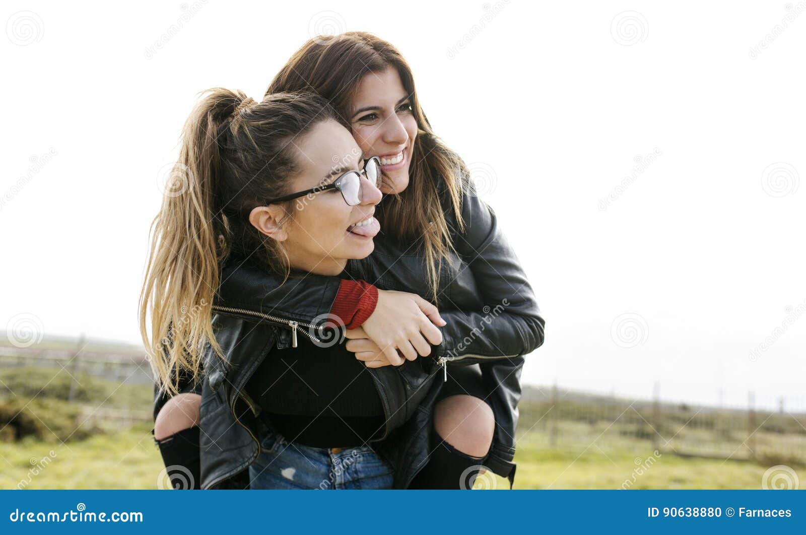 Two Best Friends Having Fun Stock Photo - Image of lifestyle, beautiful ...