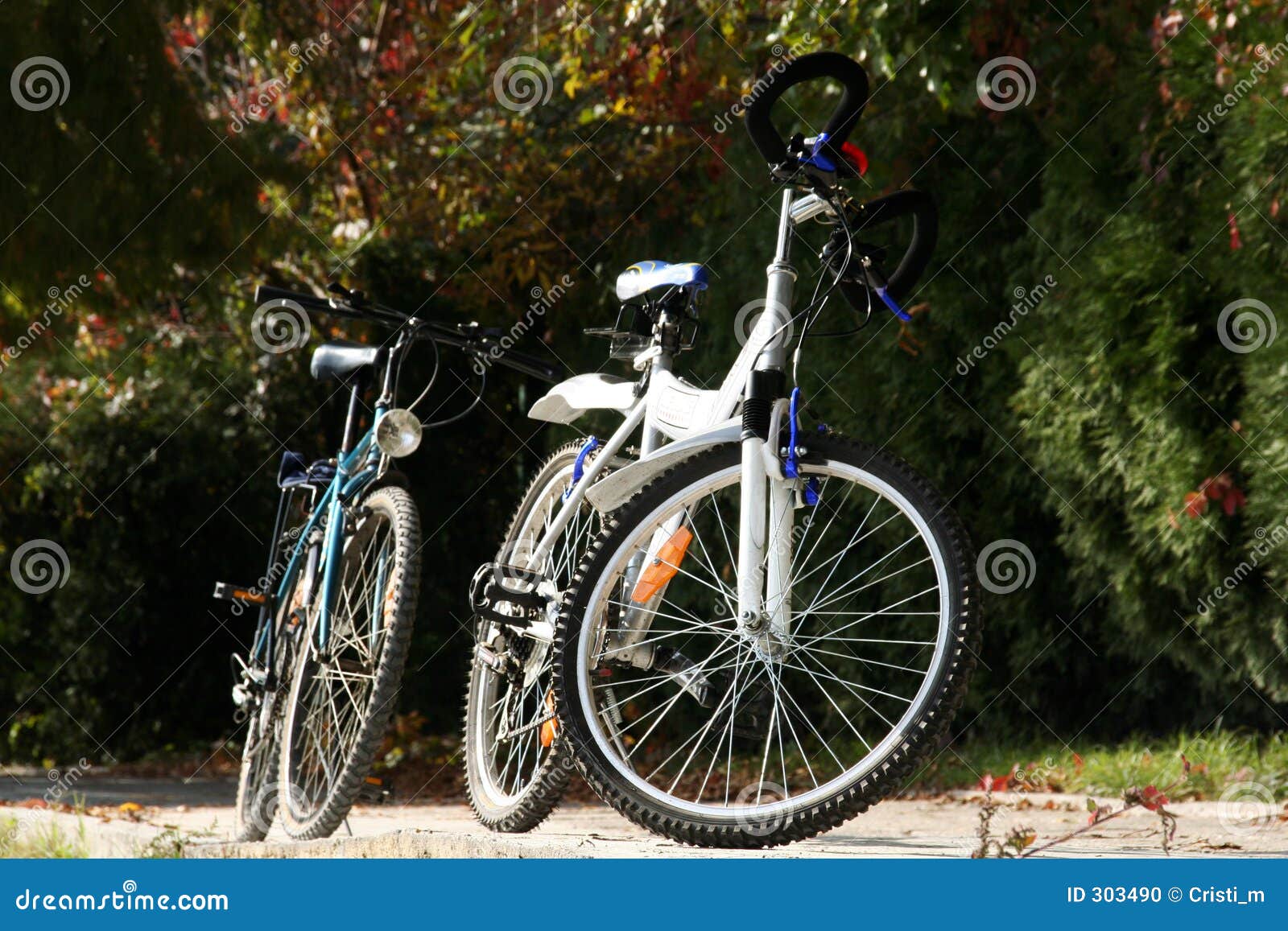 Two bicycles stock photo. Image of bike, relax, fitness - 303490