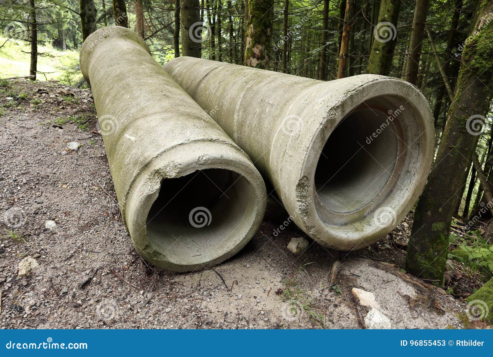 Two Big Pipes Canalization Stock Photos - Free & Royalty-Free Stock ...