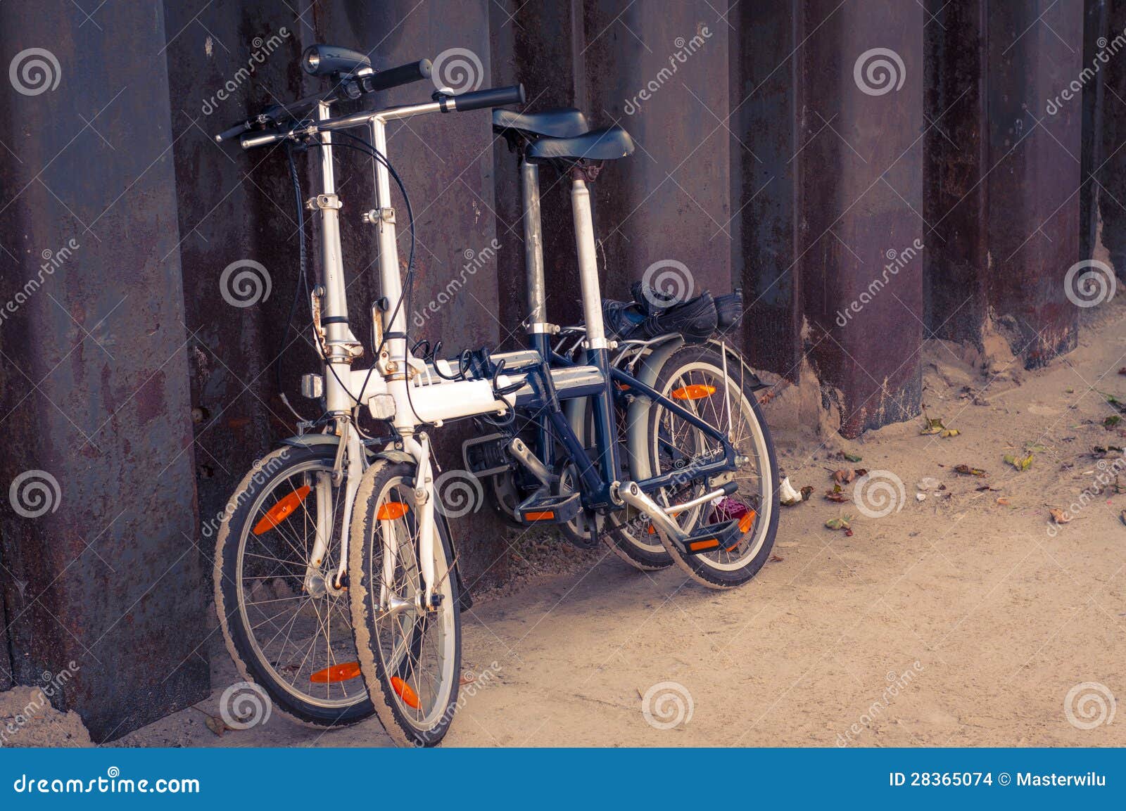 Two bikes stock photo. Image of ride, people, happy, outdoors - 28365074