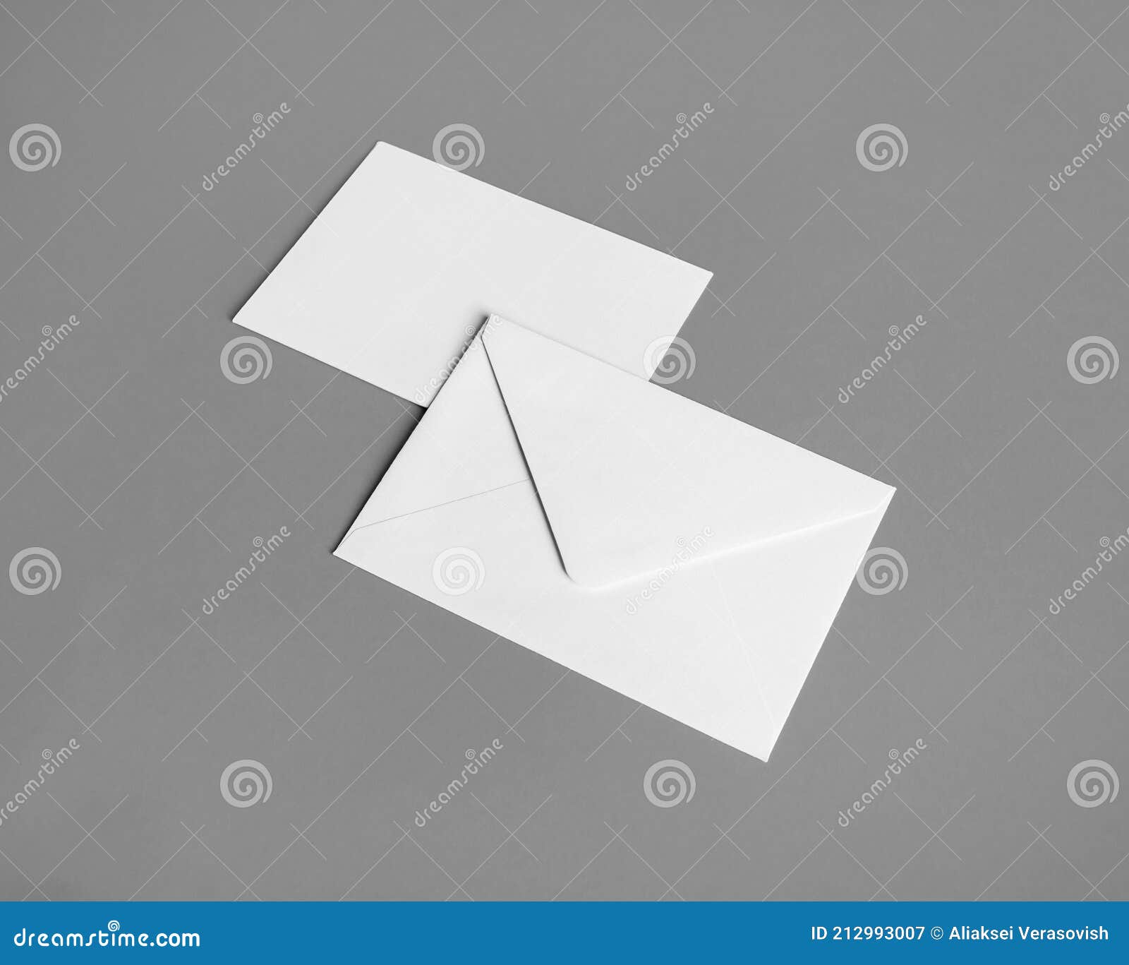 Two blank envelopes stock image. Image of background - 212993007