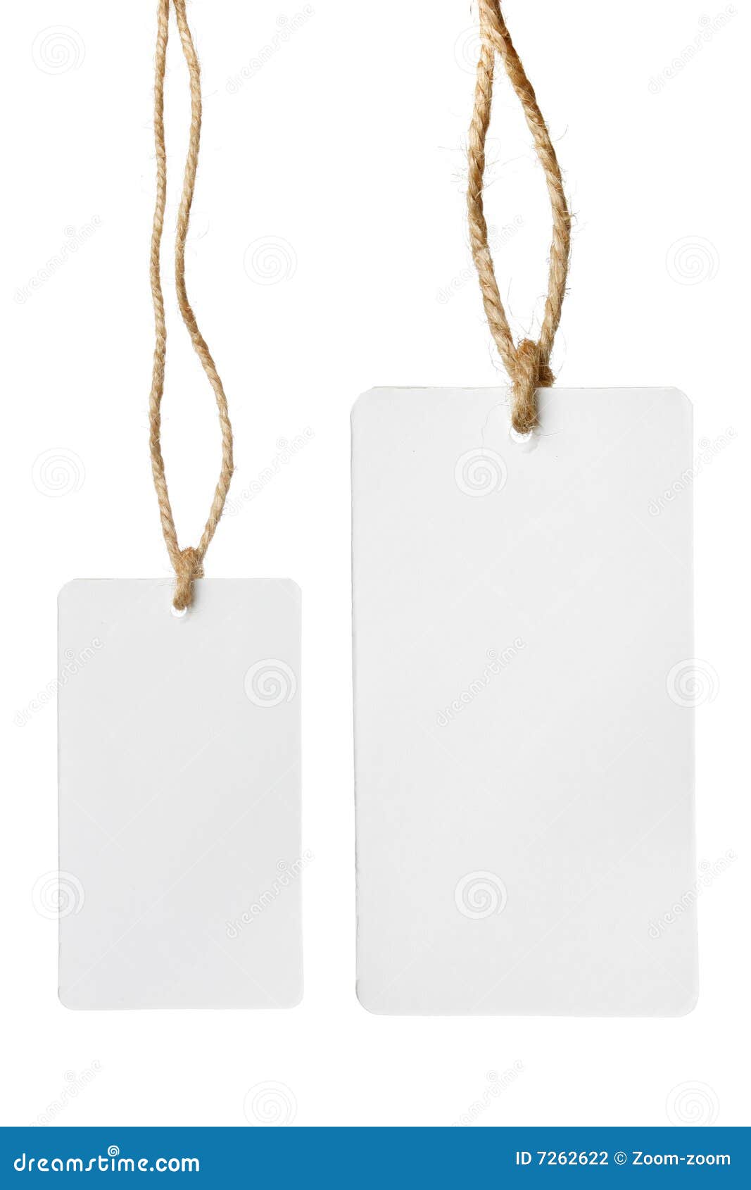 Blank Price Tag With Pink Ribbon Bow On Pink Background. Royalty-Free ...