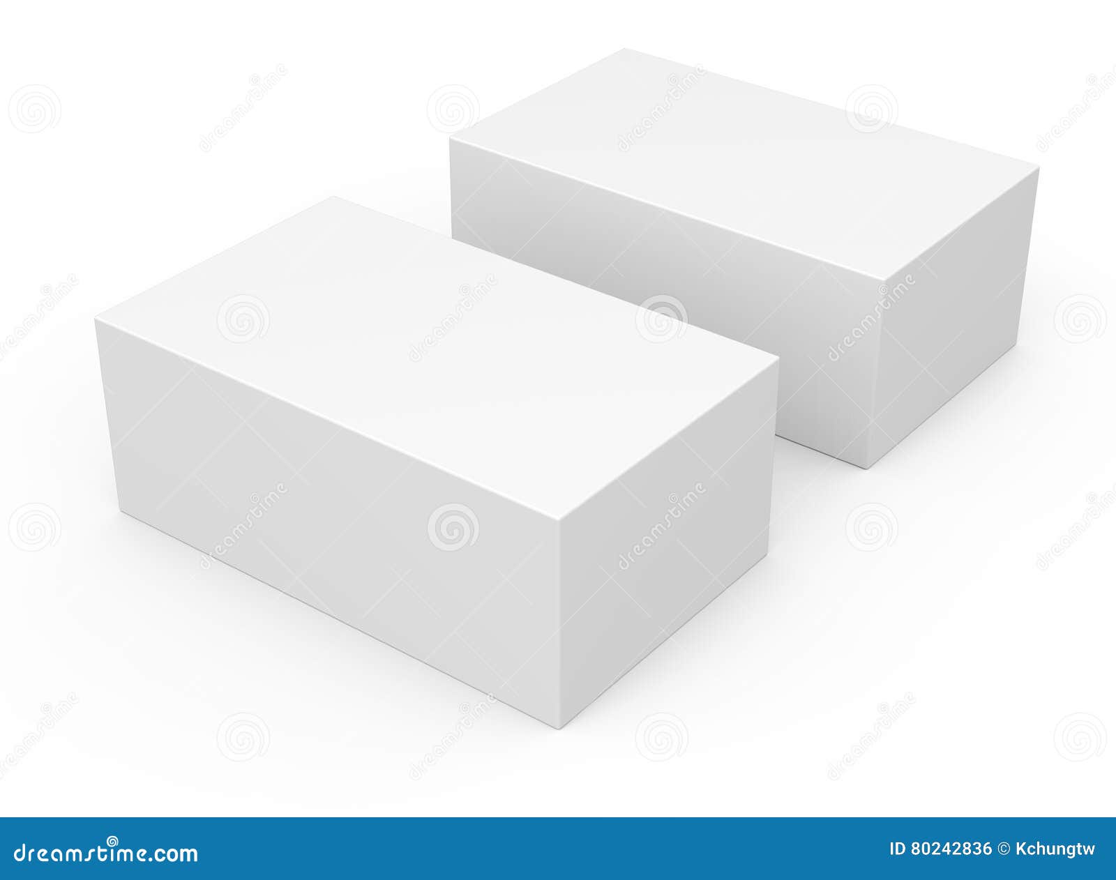 Two blank template boxes stock illustration. Illustration of template ...