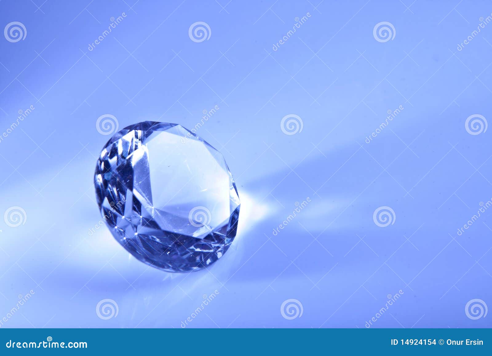 Two Blue Diamond with Copy Space Backgound Stock Photo - Image of shiny ...