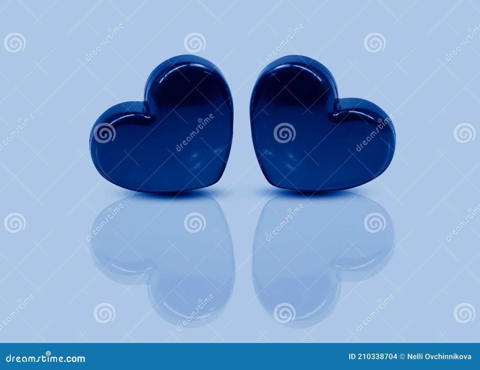 Two Blue Hearts