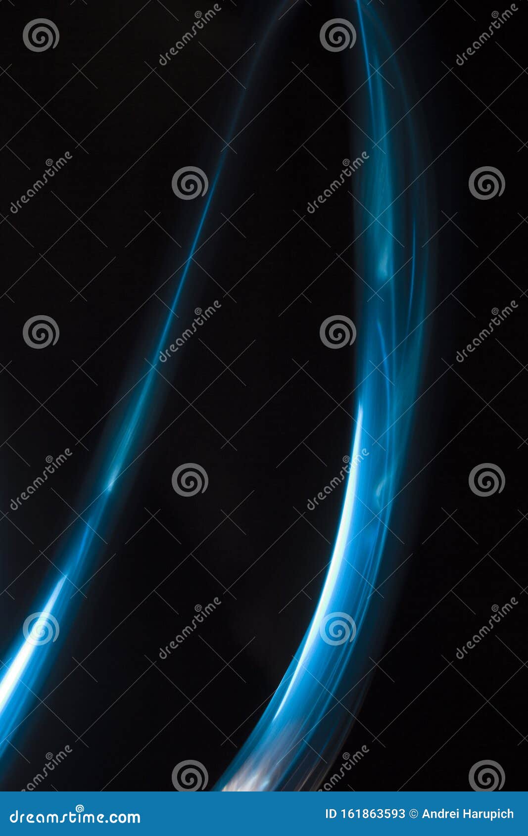 Two blue light lines stock image. Image of graphic, blurred - 161863593