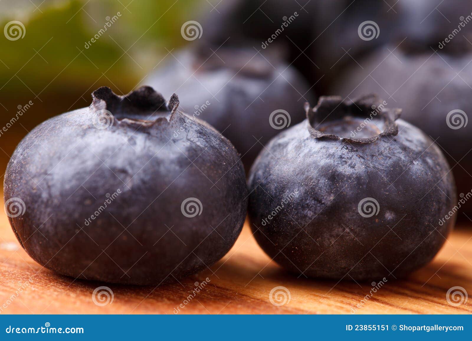 Two blueberries - Macro stock image. Image of dessert - 23855151