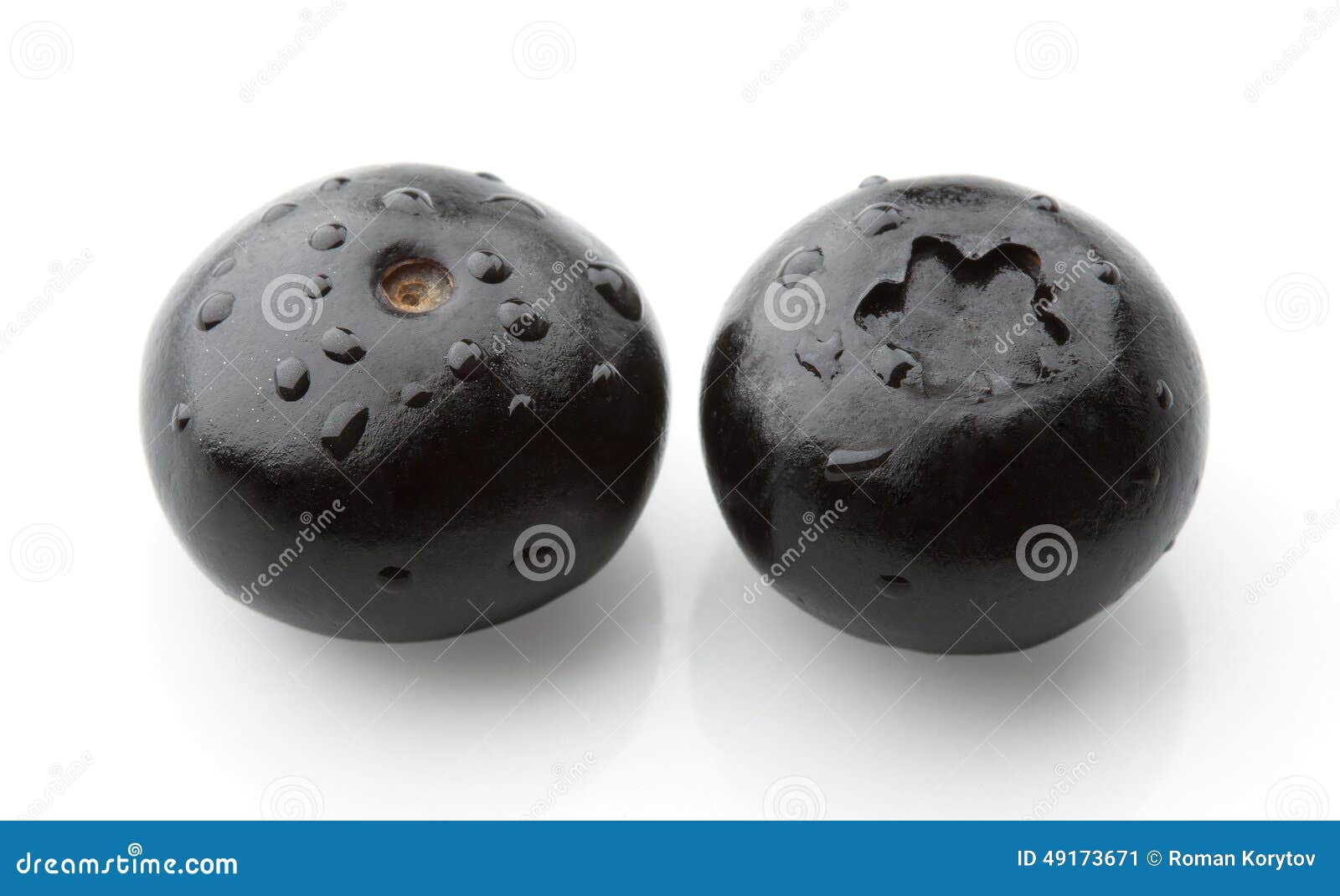 Two blueberries stock image. Image of berry, seasoning - 49173671