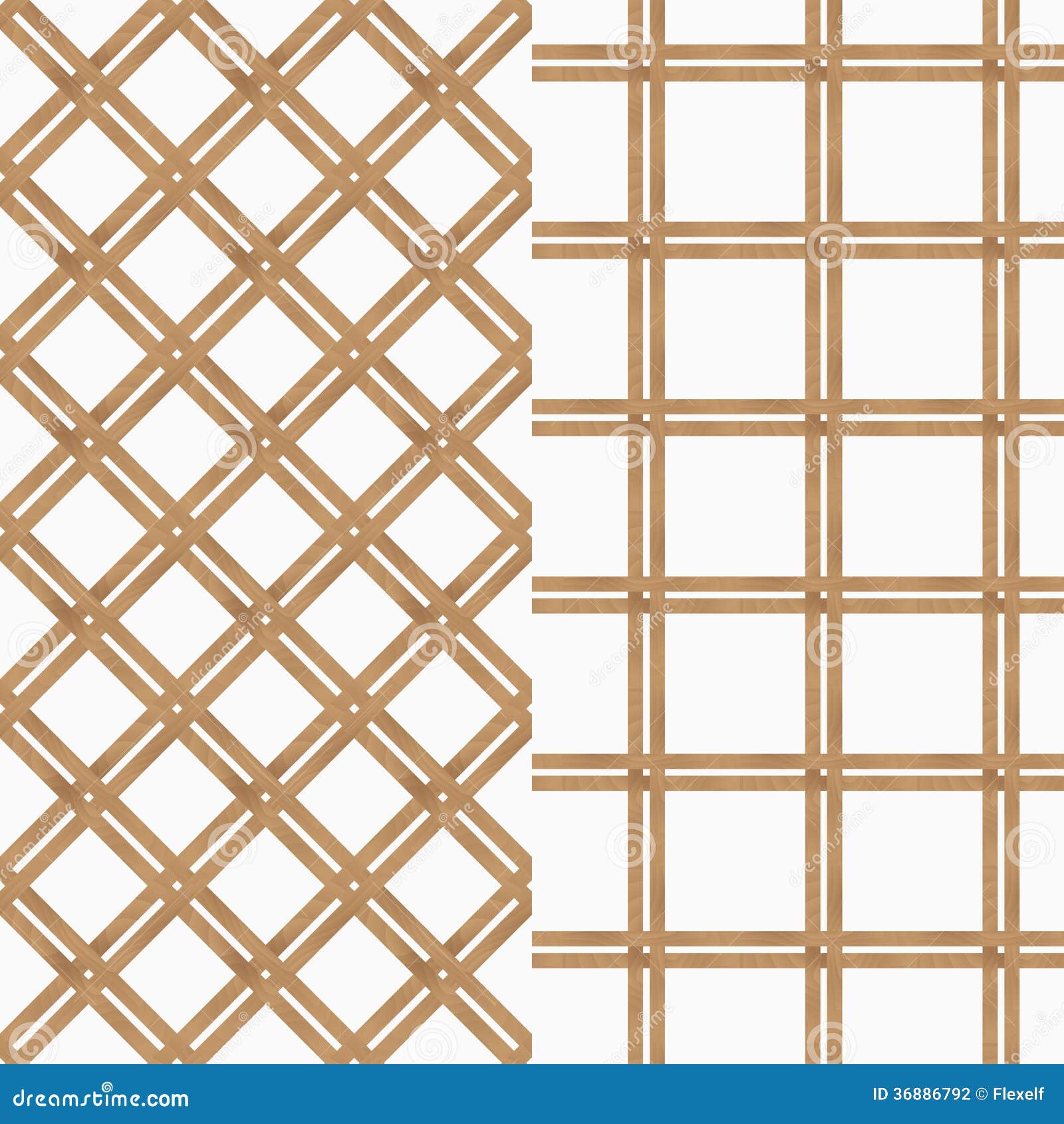 Two boards stock vector. Illustration of abstract, seamless - 36886792