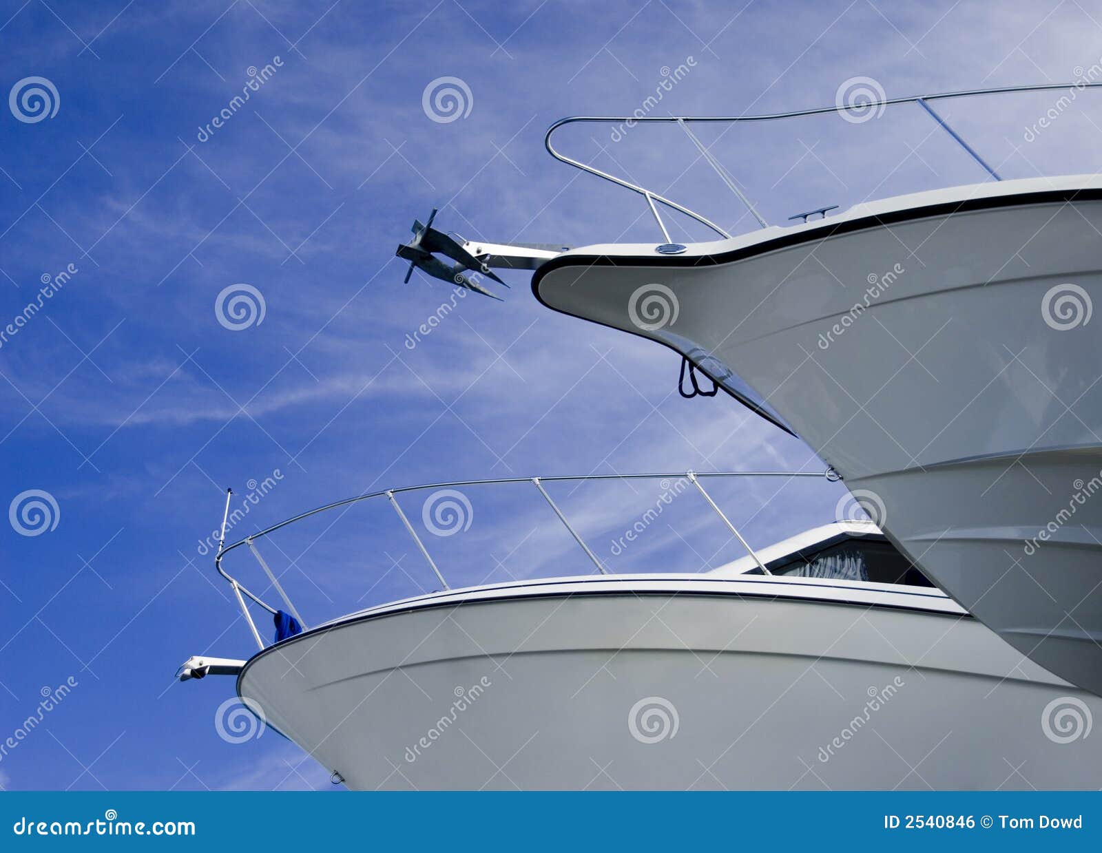 Two Boats Overhead stock photo. Image of twist, hull, summer - 2540846