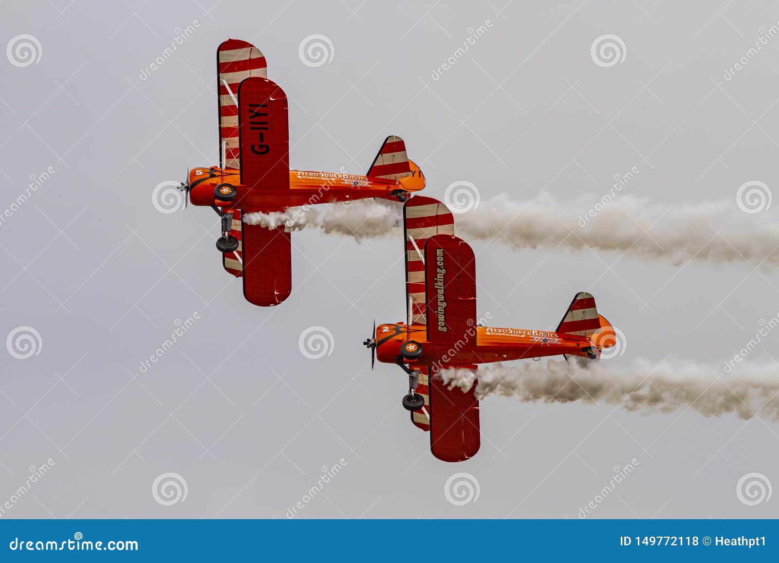 Low Level Flypast at Completion of a Wingwalking Display Editorial ...