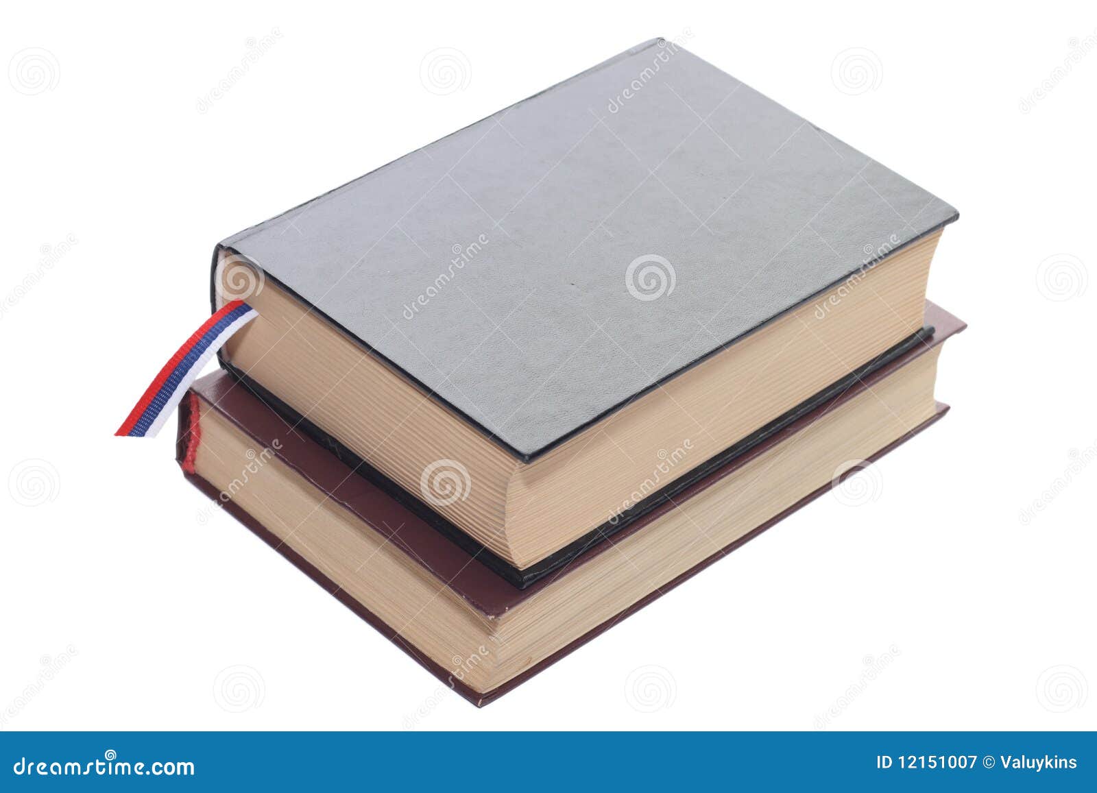 Two books stock image. Image of black, objects, white - 12151007