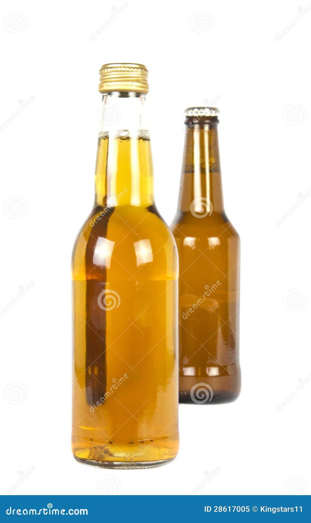 Two Bottles stock image. Image of condensation, studio - 28617005