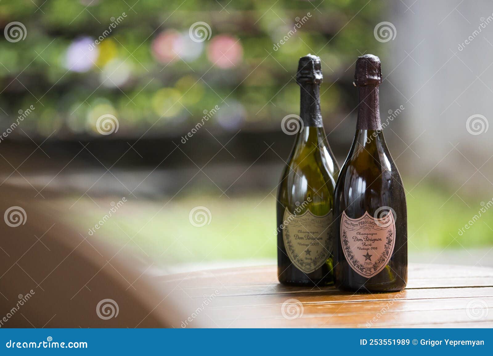 Two Bottles of Don Perinjon Editorial Stock Image - Image of king ...