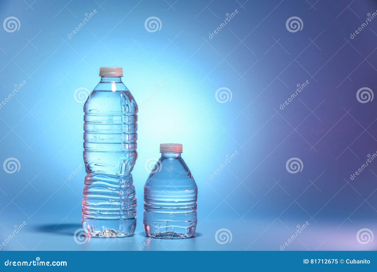 Two bottles of water stock image. Image of plastic, help - 81712675