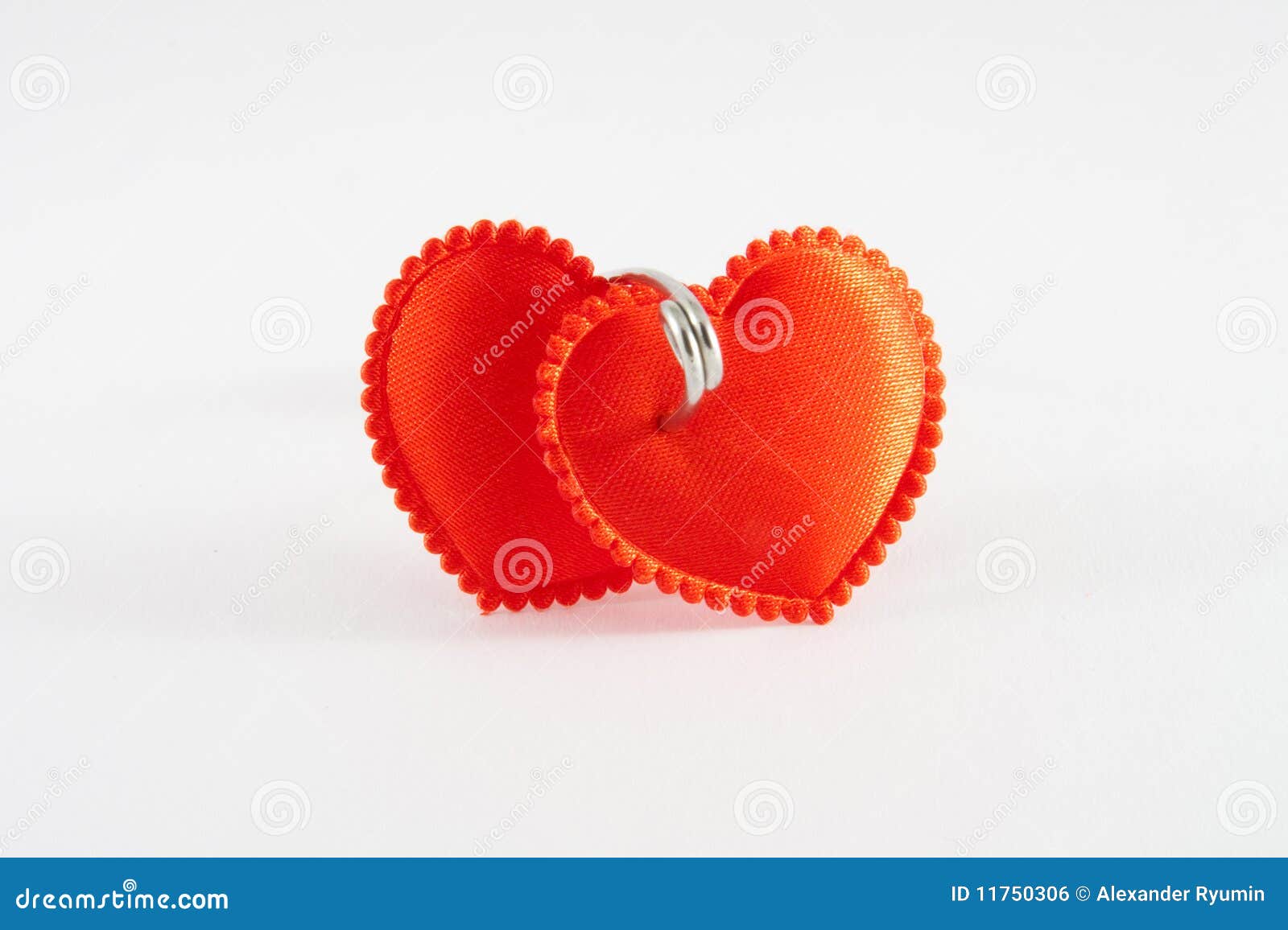 Two bound hearts stock photo. Image of concepts, close - 11750306