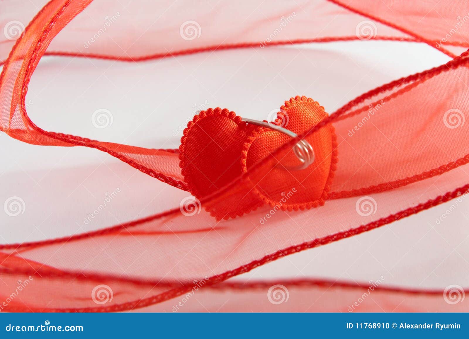 Two bound hearts stock photo. Image of valentine, shiny - 11768910