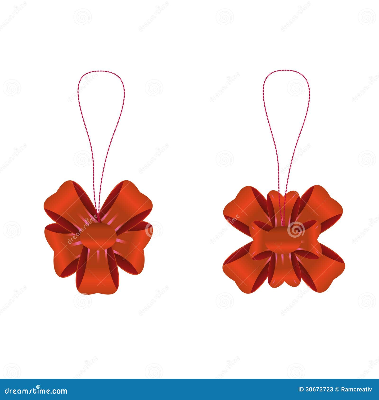 Two bows on a chain stock image. Image of consumerism - 30673723
