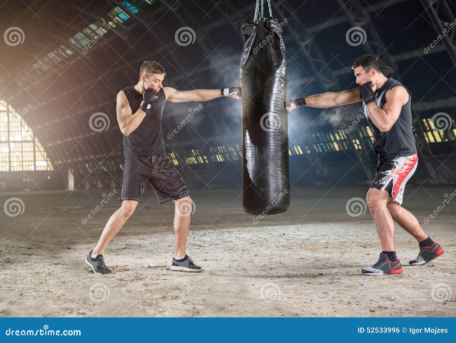 Two boxers stock photo. Image of masculine, energy, horizontal - 52533996