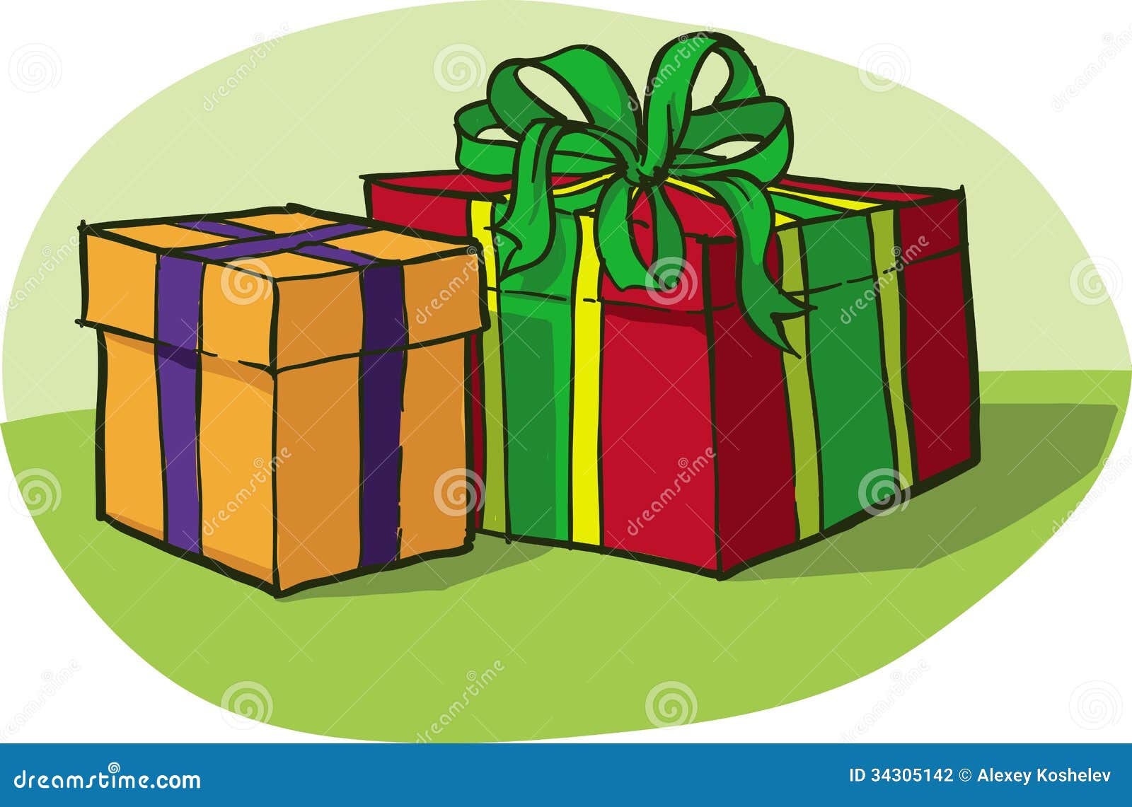 Two boxes stock vector. Illustration of icon, shiny, shopping - 34305142