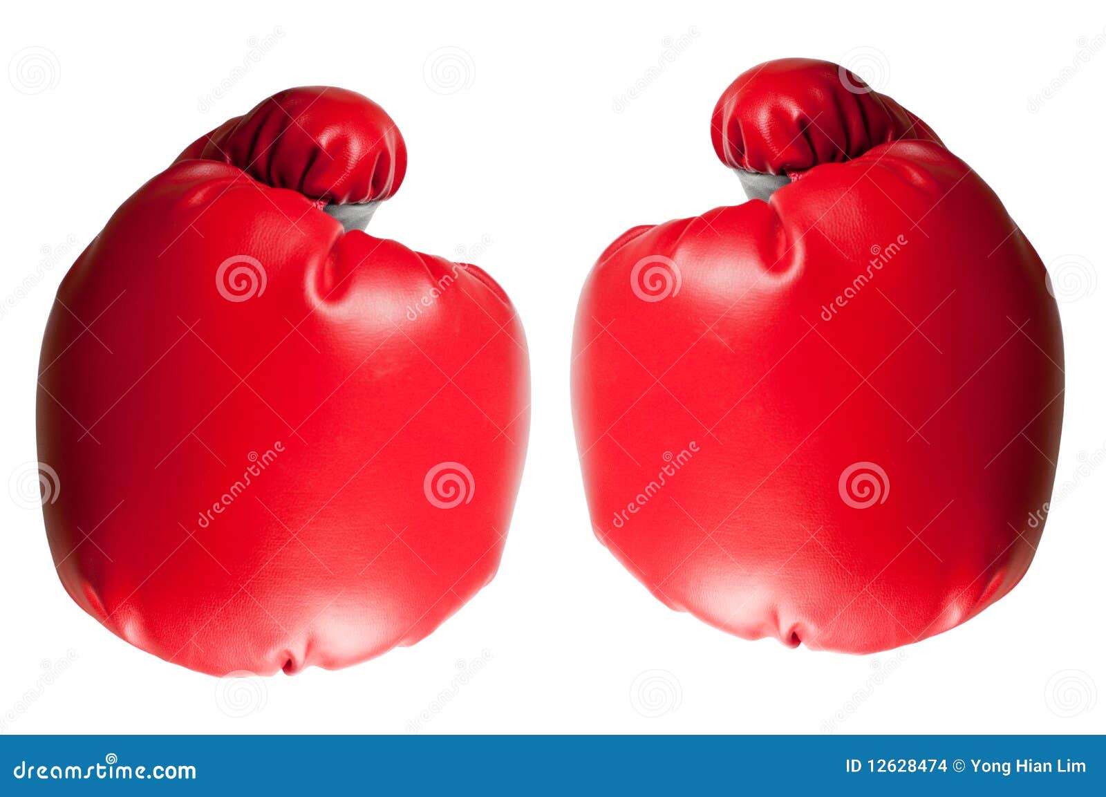 Two boxing gloves stock photo. Image of glove, punch - 12628474