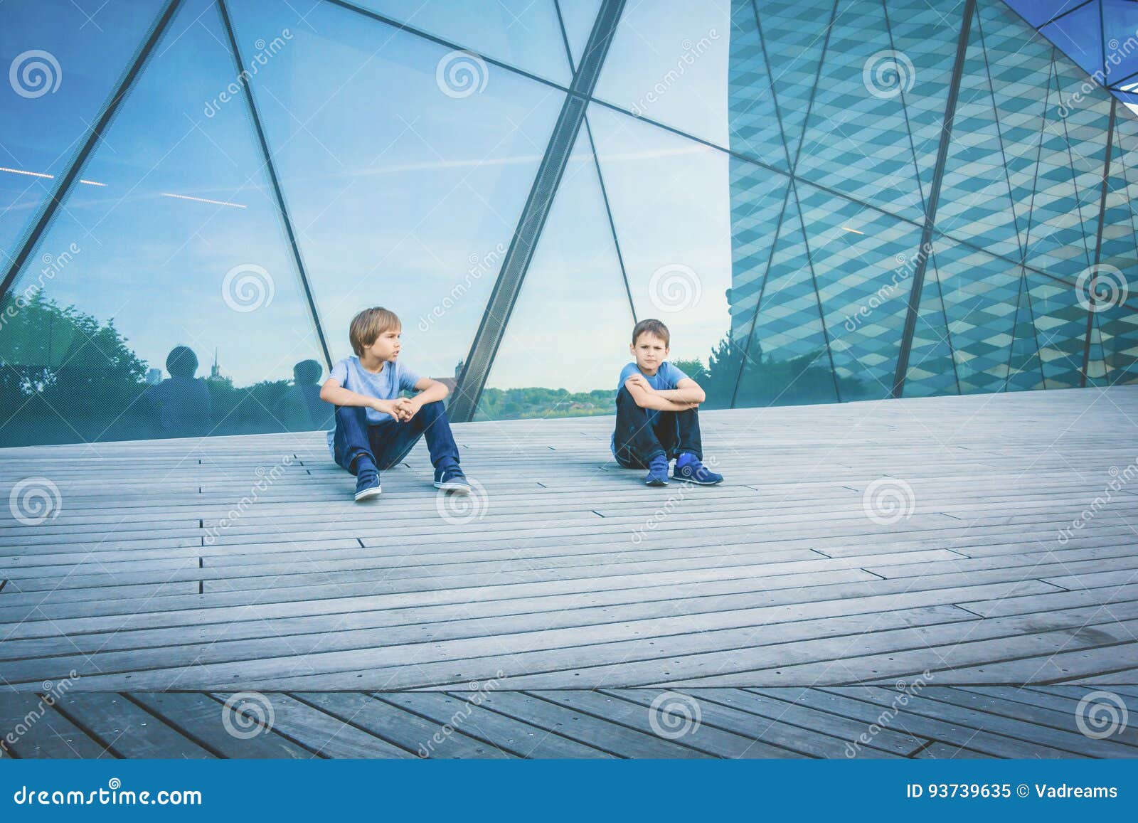 Two Boys Friends Talking with Each Other Stock Image - Image of casual ...