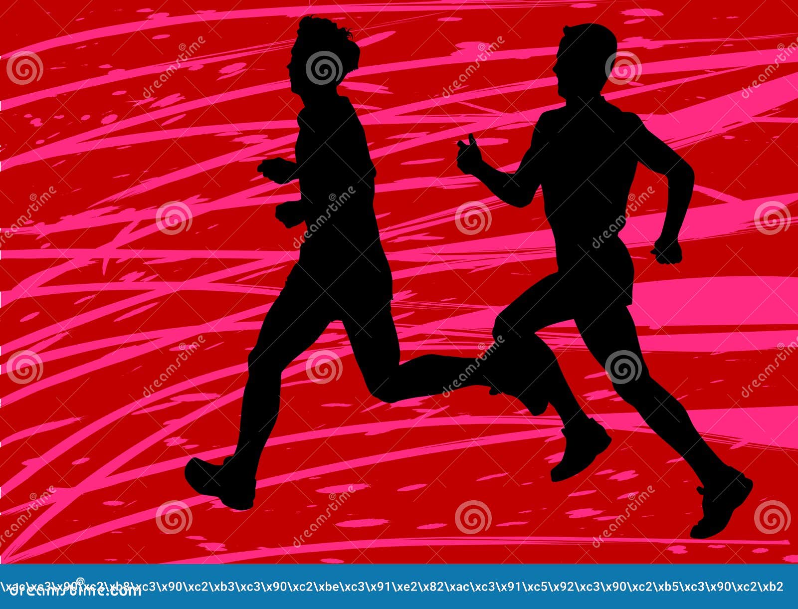 Two boys running stock vector. Illustration of jogging - 12818957 Two boys running stock vector. Illustration of jogging - 12818957