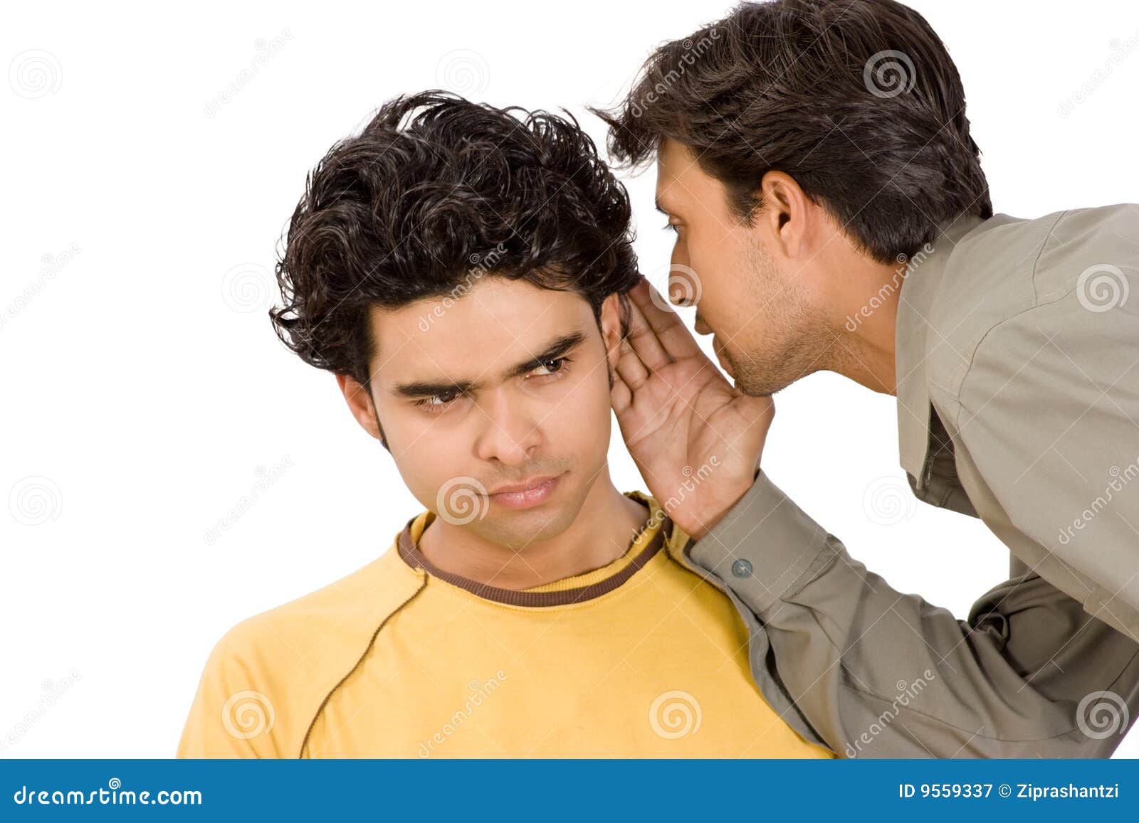 Two boys sharing secrets stock image. Image of guidance - 9559337
