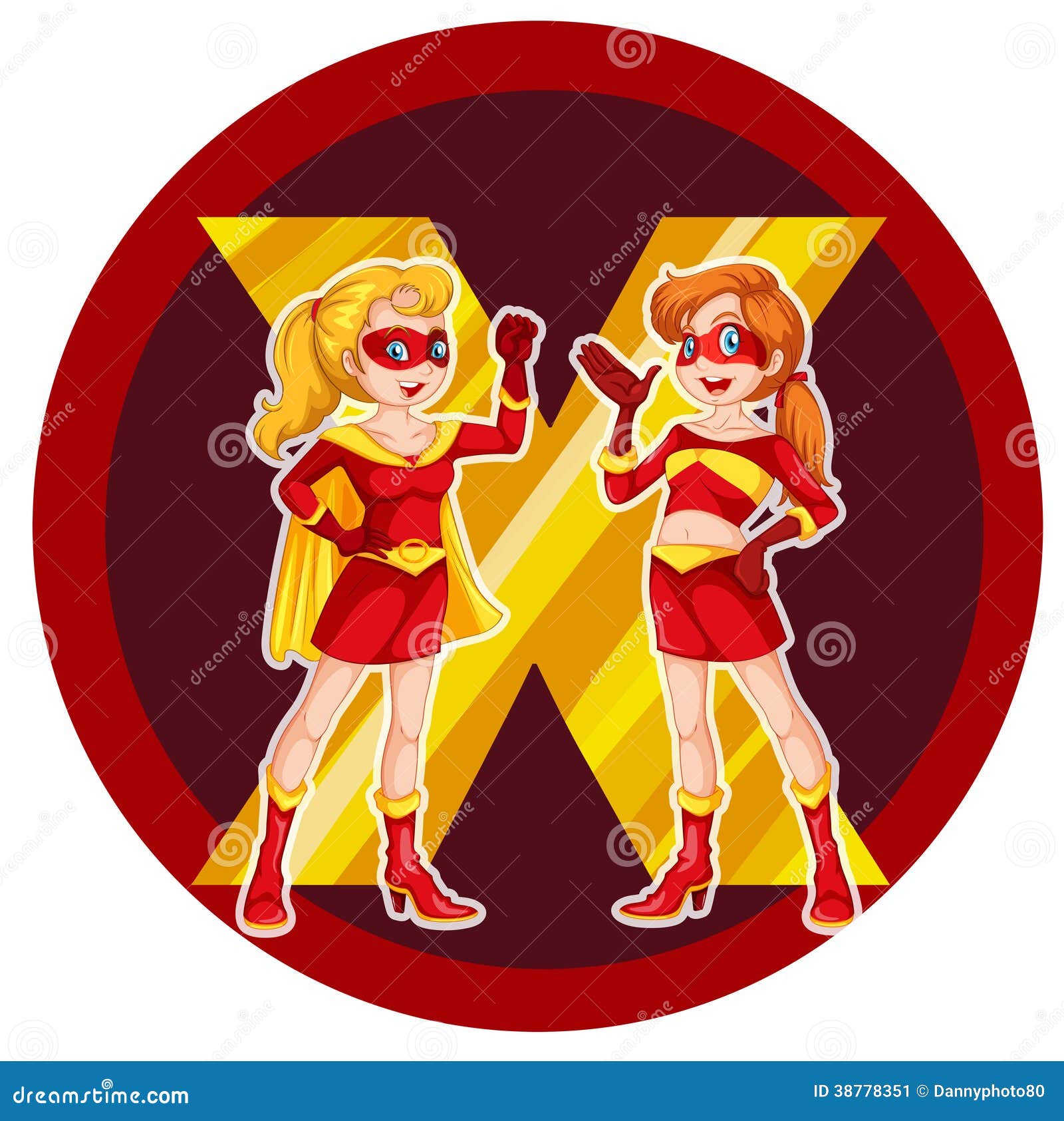 Brave Female Warrior Or Medieval Knight. Woman Holding Sword And ...