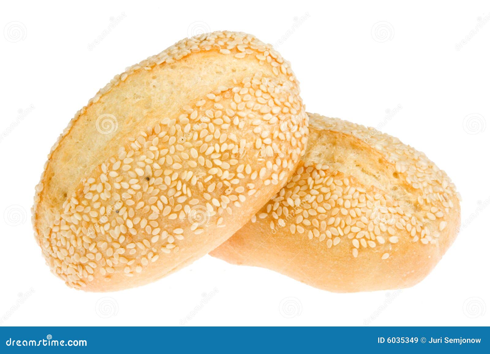 Two bread rolls on white. stock image. Image of healthy - 6035349