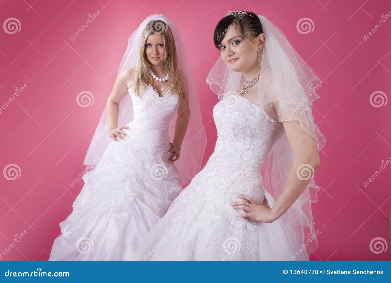 Two Brides Picture. Image: 13640778