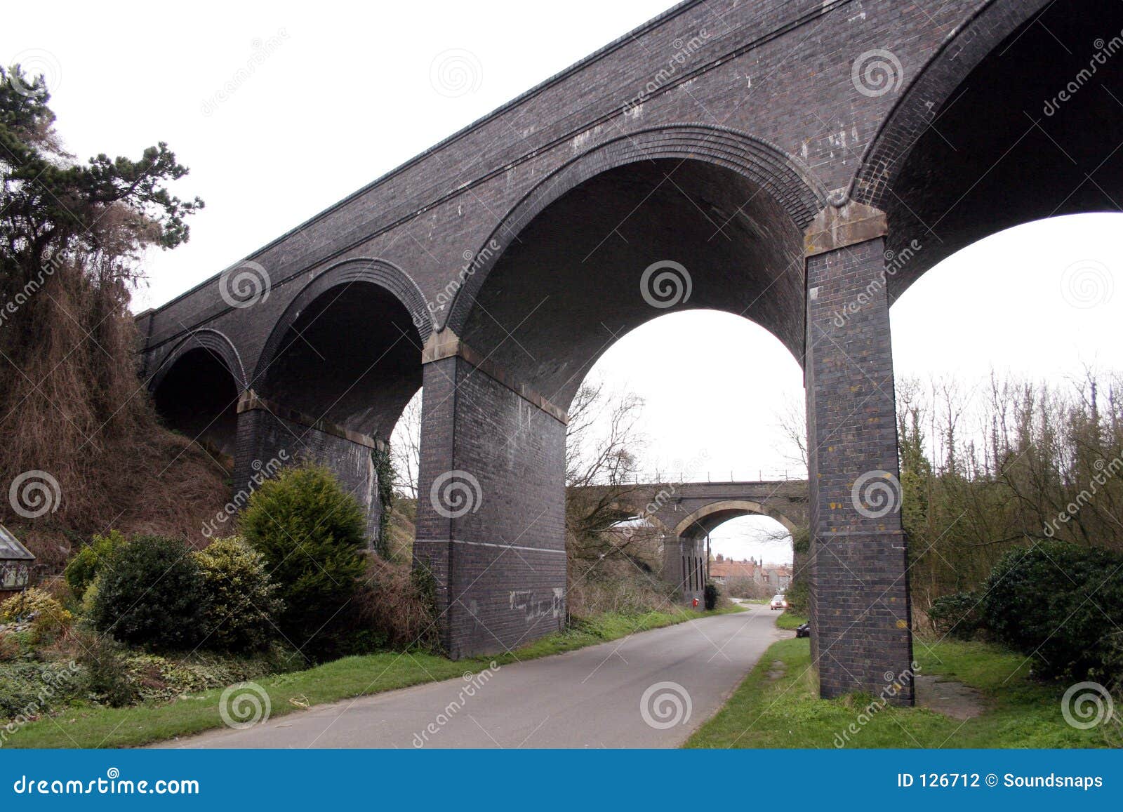 Two Bridges stock photo. Image of bridge, railway, english - 126712
