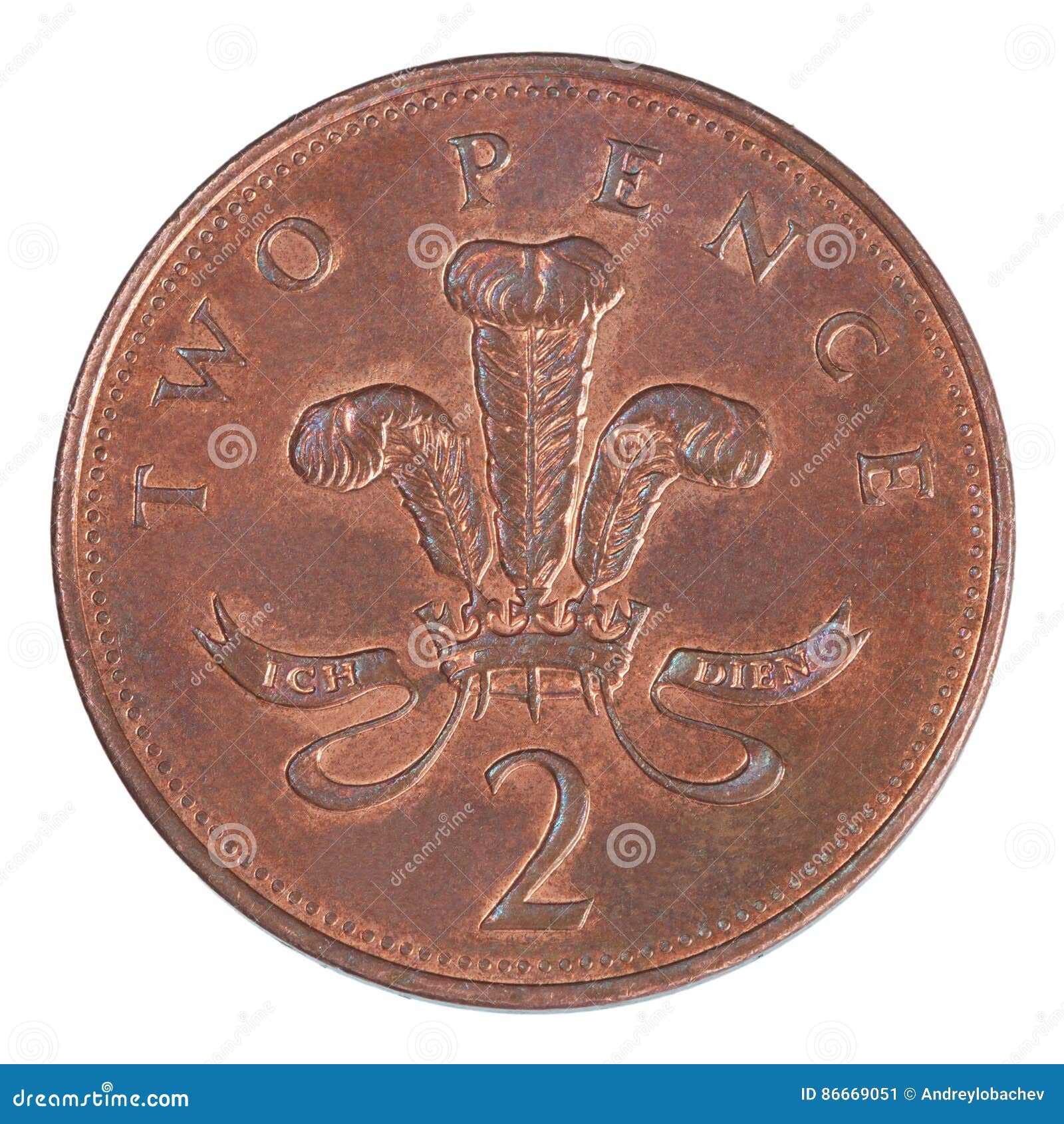 Two british Pennies coin stock image. Image of finance - 86669051