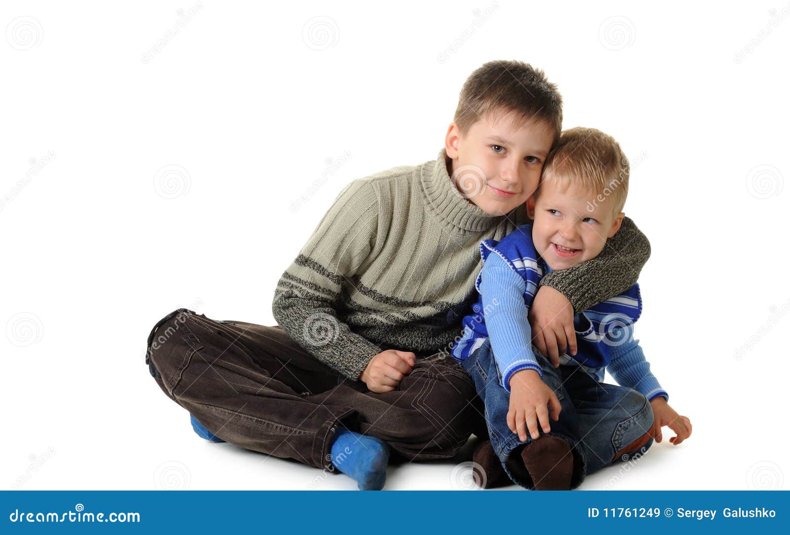 Two brothers stock image. Image of family, happy, cheerful - 11761249