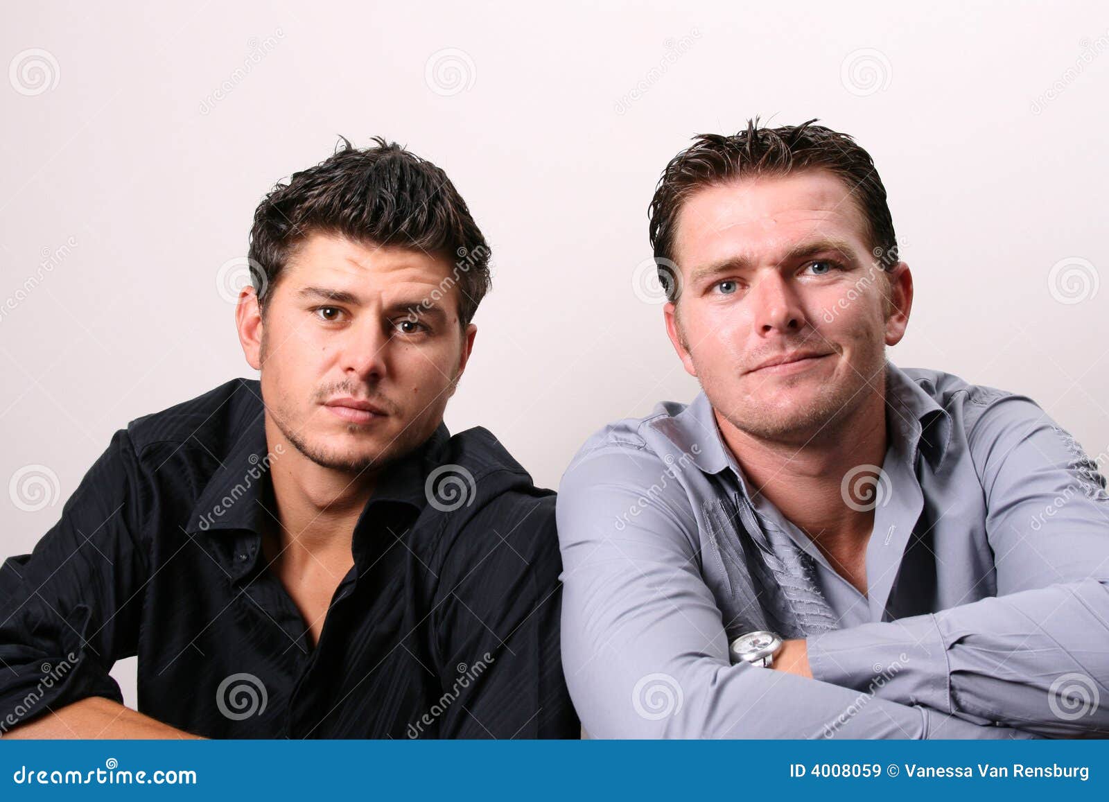 Two Brothers stock image. Image of space, caucasian, person - 4008059