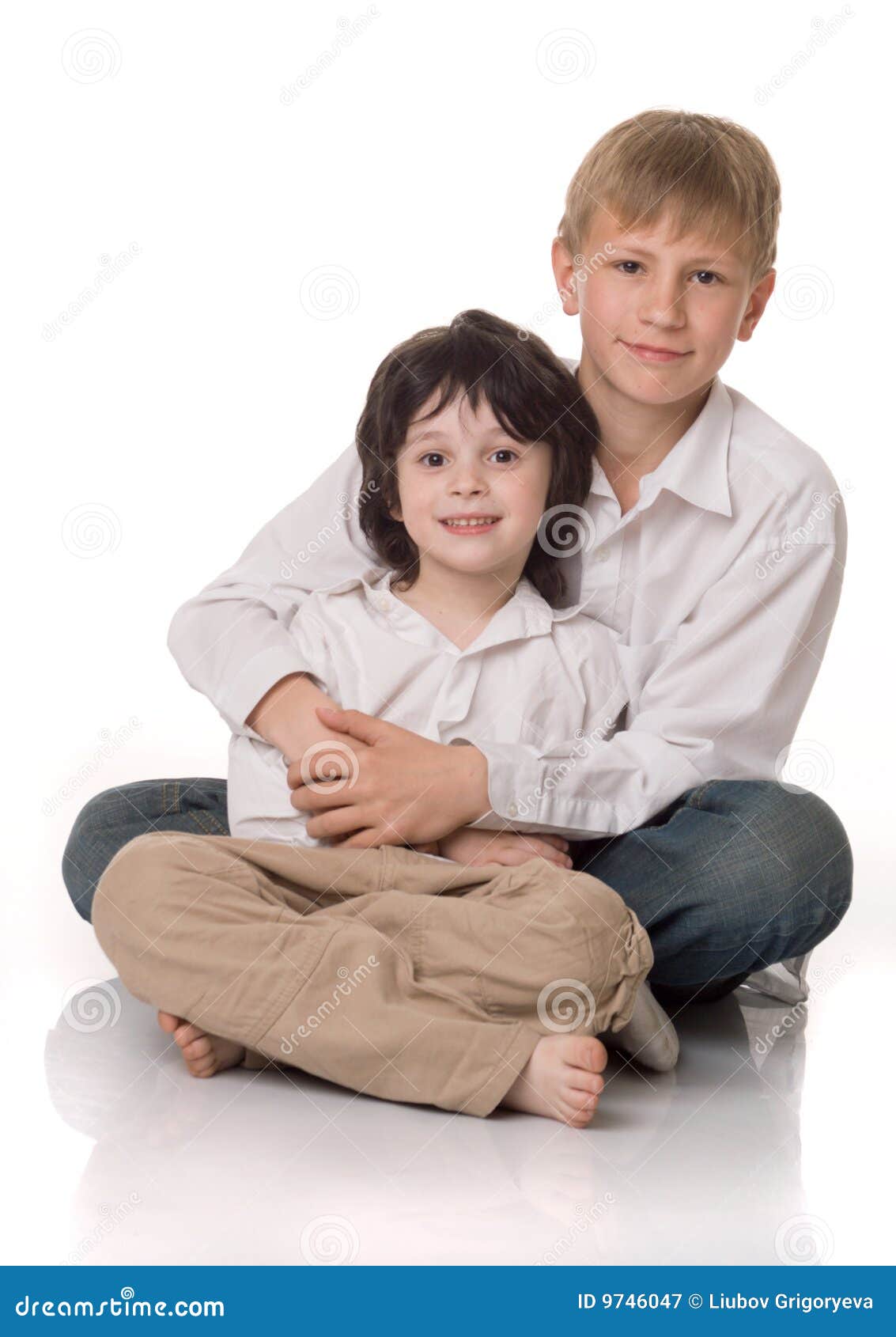 Two brothers stock image. Image of cheerful, unity, group - 9746047