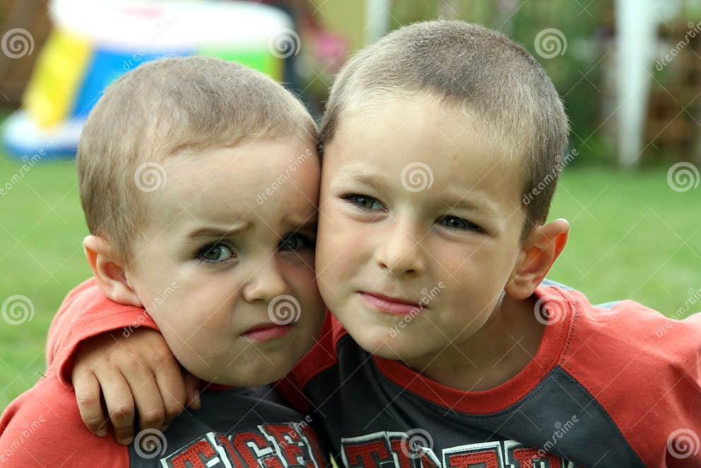 Two Brothers - Best Friends Stock Photo - Image of family, hands: 3258380