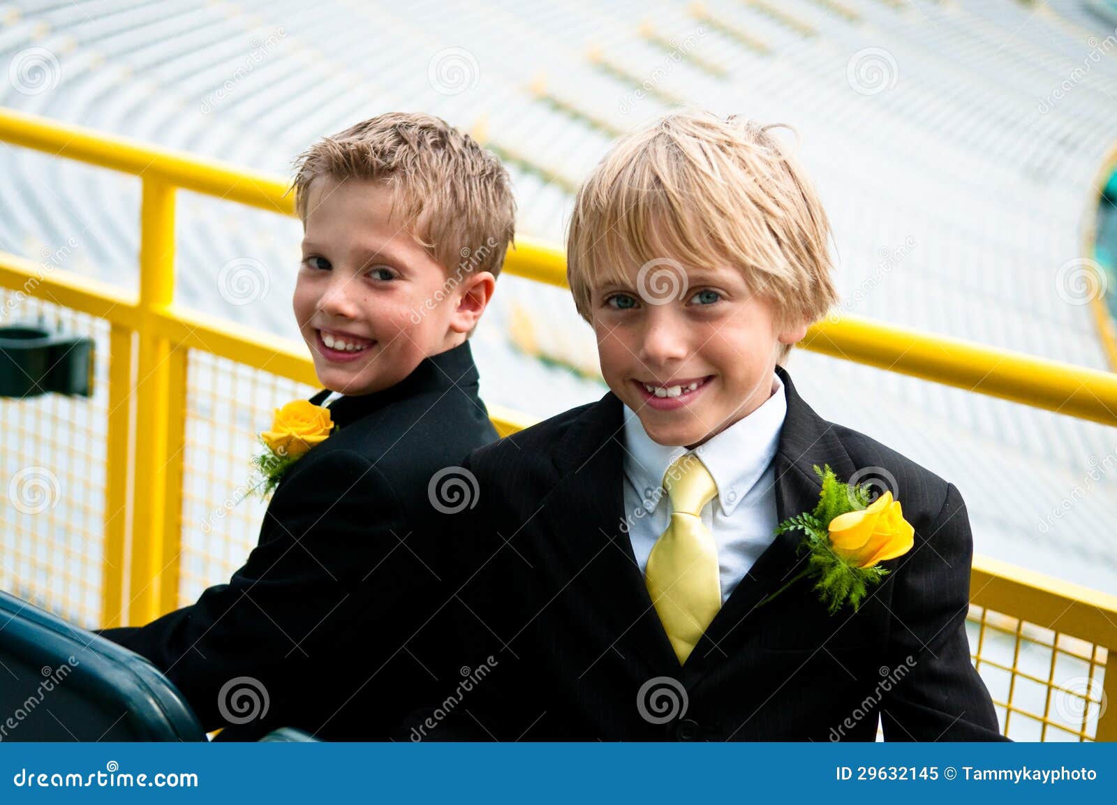 Two Brothers Dressed in a Suit. Stock Image - Image of caucasian ...