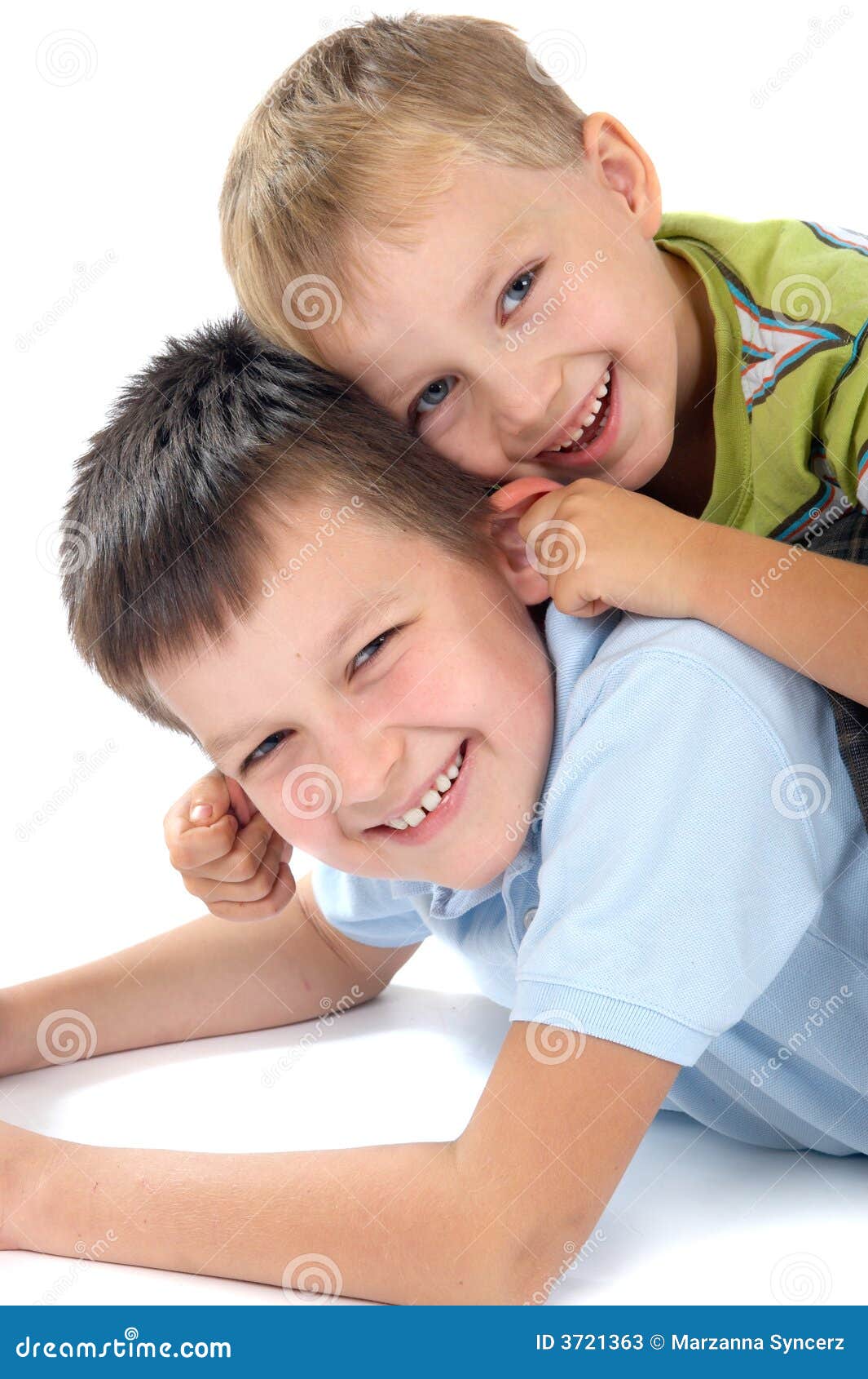 Two brothers having fun stock image. Image of grin, kids - 3721363