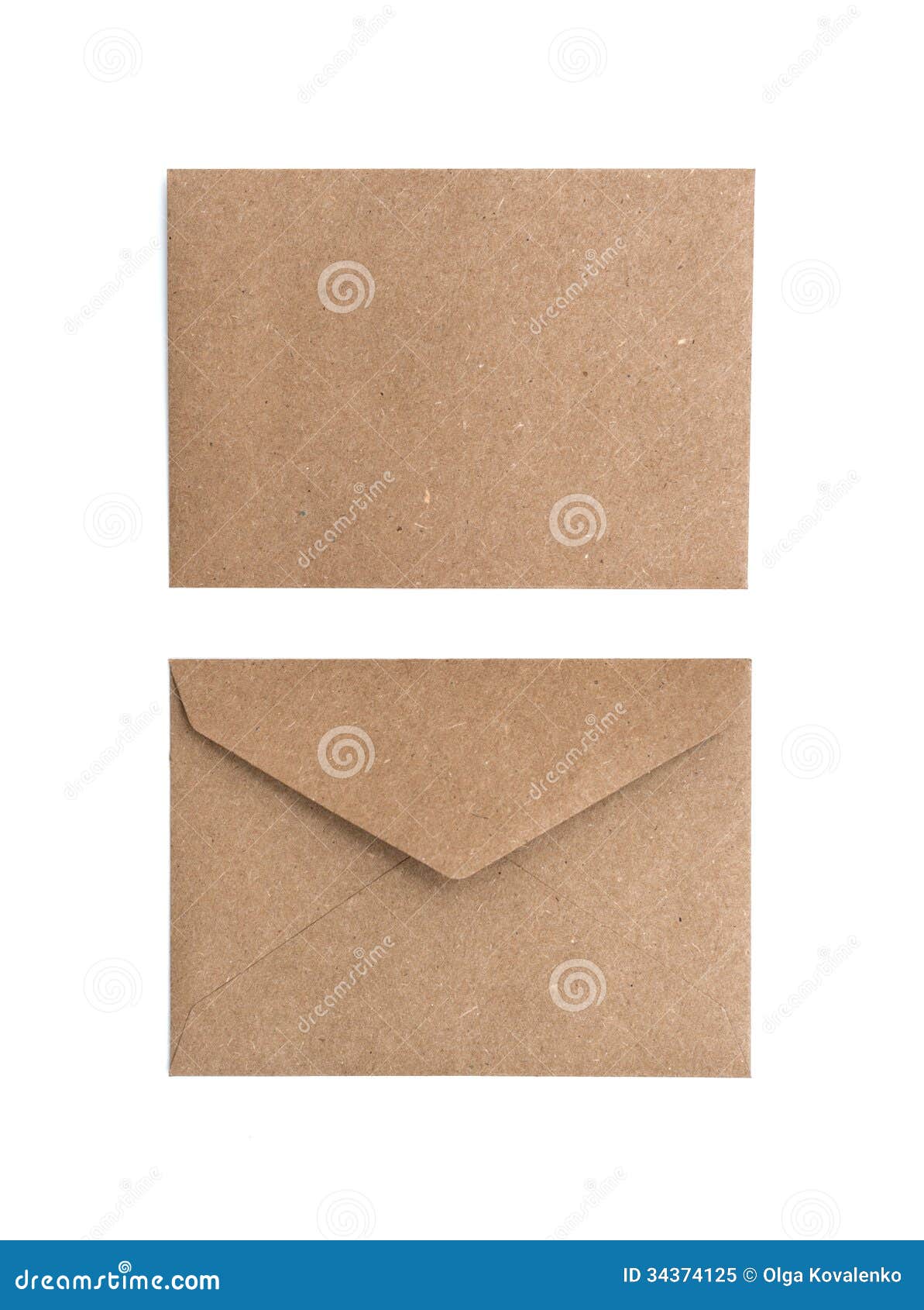 Brown Envelope In A Front Door Letterbox Stock Image | CartoonDealer ...