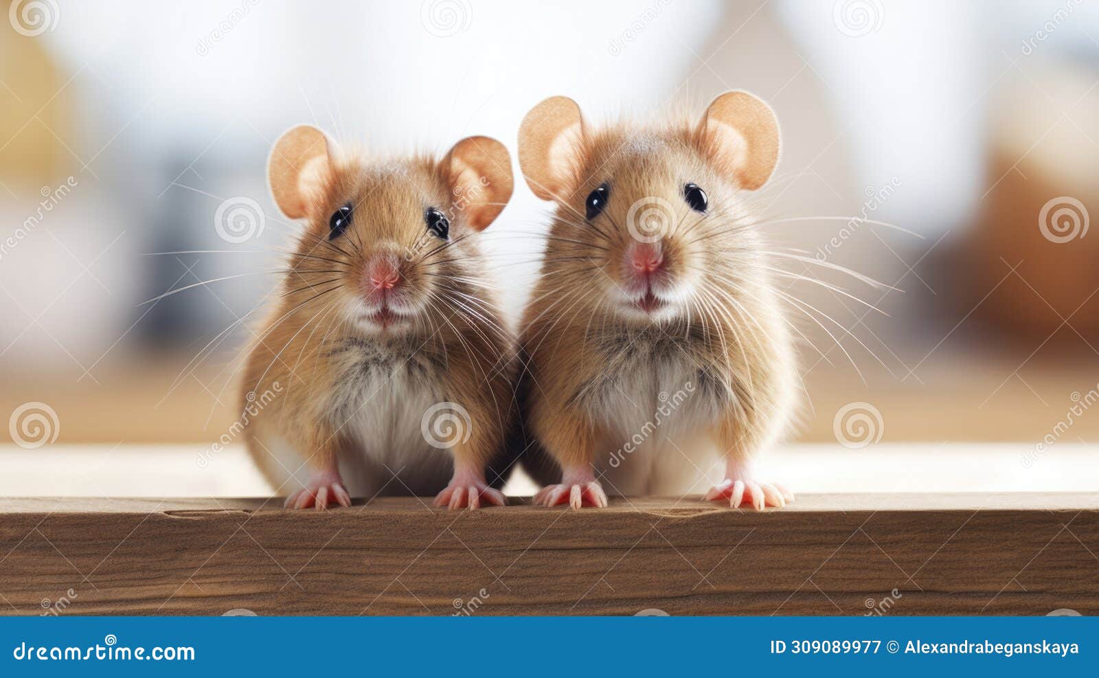 Two brown house mice stock illustration. Illustration of white - 309089977