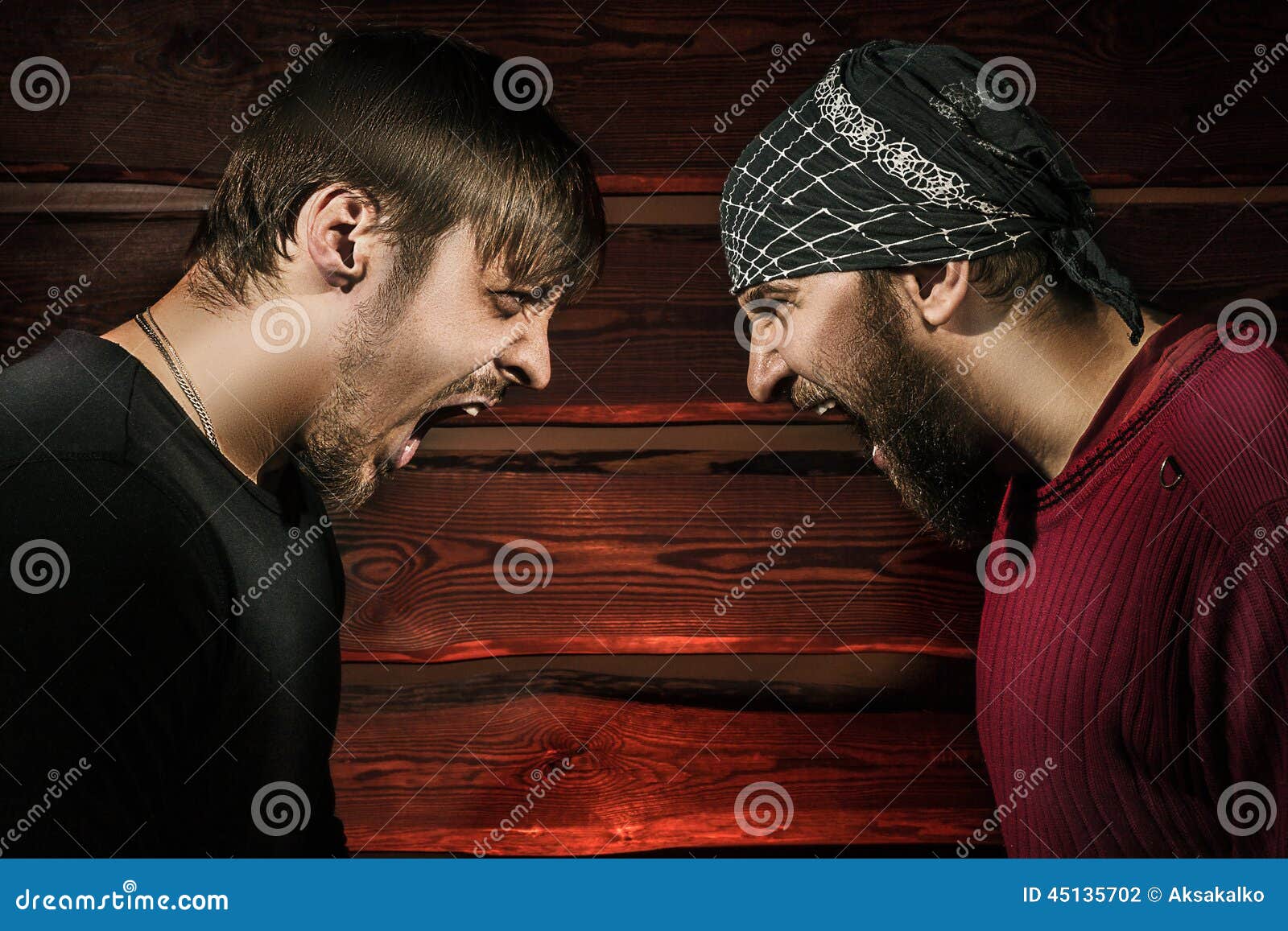 Two brutal man stock photo. Image of fight, rebellion - 45135702