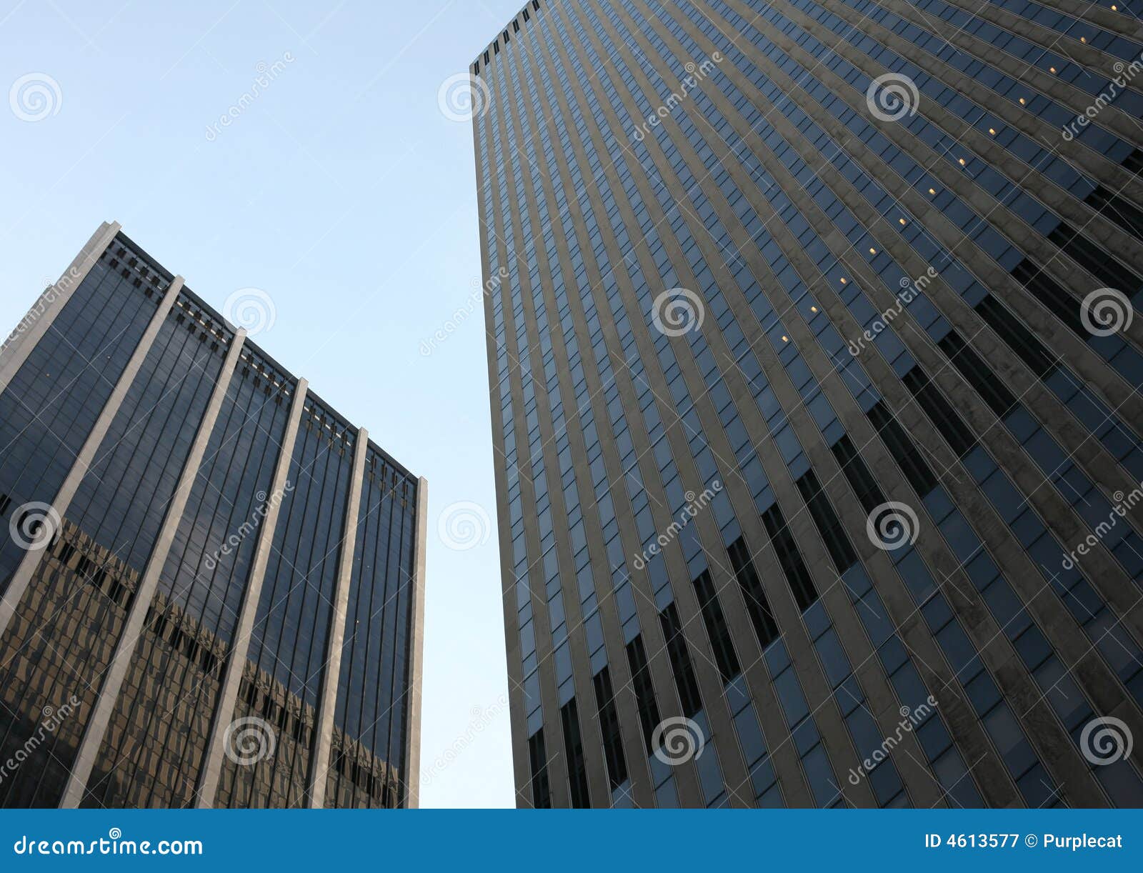 Two buildings in New York stock image. Image of lifestyles - 4613577
